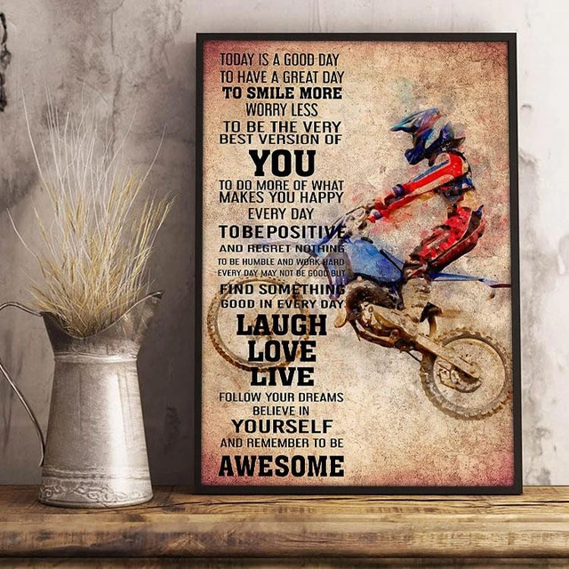 Today'S Good Day To Have Great Day To Smile More Poster, Poster NO ...