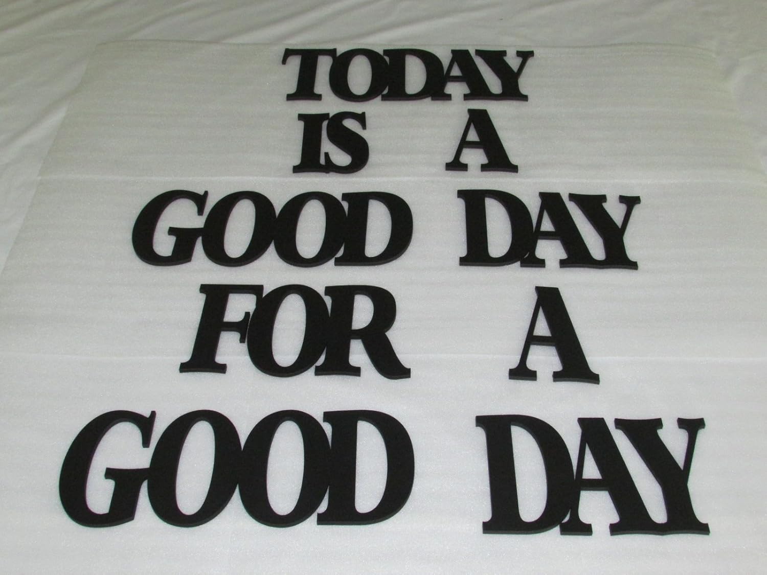 Today is a Good Day for a Good Day Large Wood Wall Words Decor Sign ...