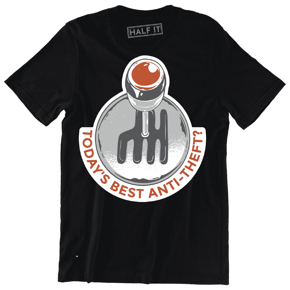 Today's Best Anti-Theft Funny Driver Slogan Quote Men's T-Shirt ...