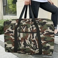"65L Collapsible Duffel Bag, 24"" Extra Large Weekender with Shoes ...