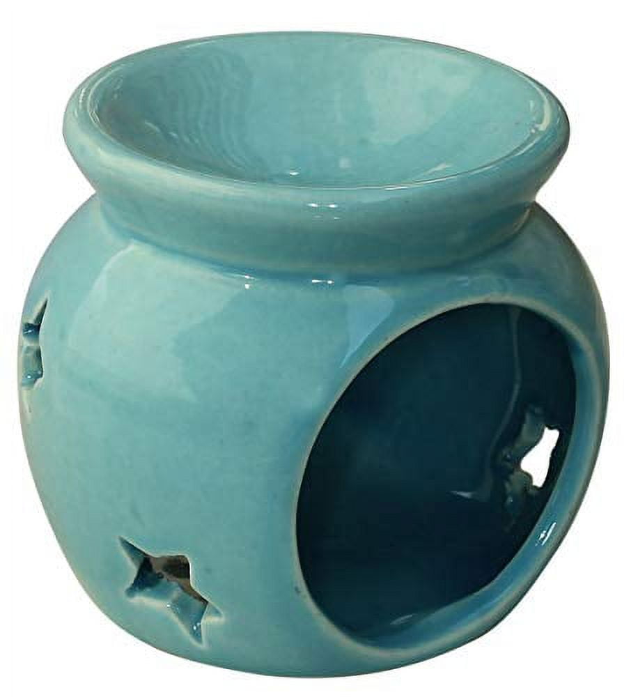 abhandicrafts Ceramic Tealight Candle Holder Oil Burner Essential Oil ...