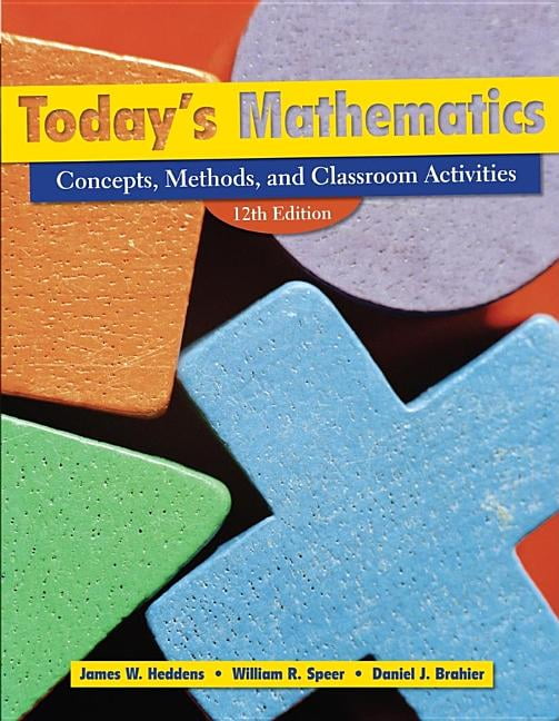 Today's Mathematics, (Shrinkwrapped with CD Inside Envelop Inside Front ...
