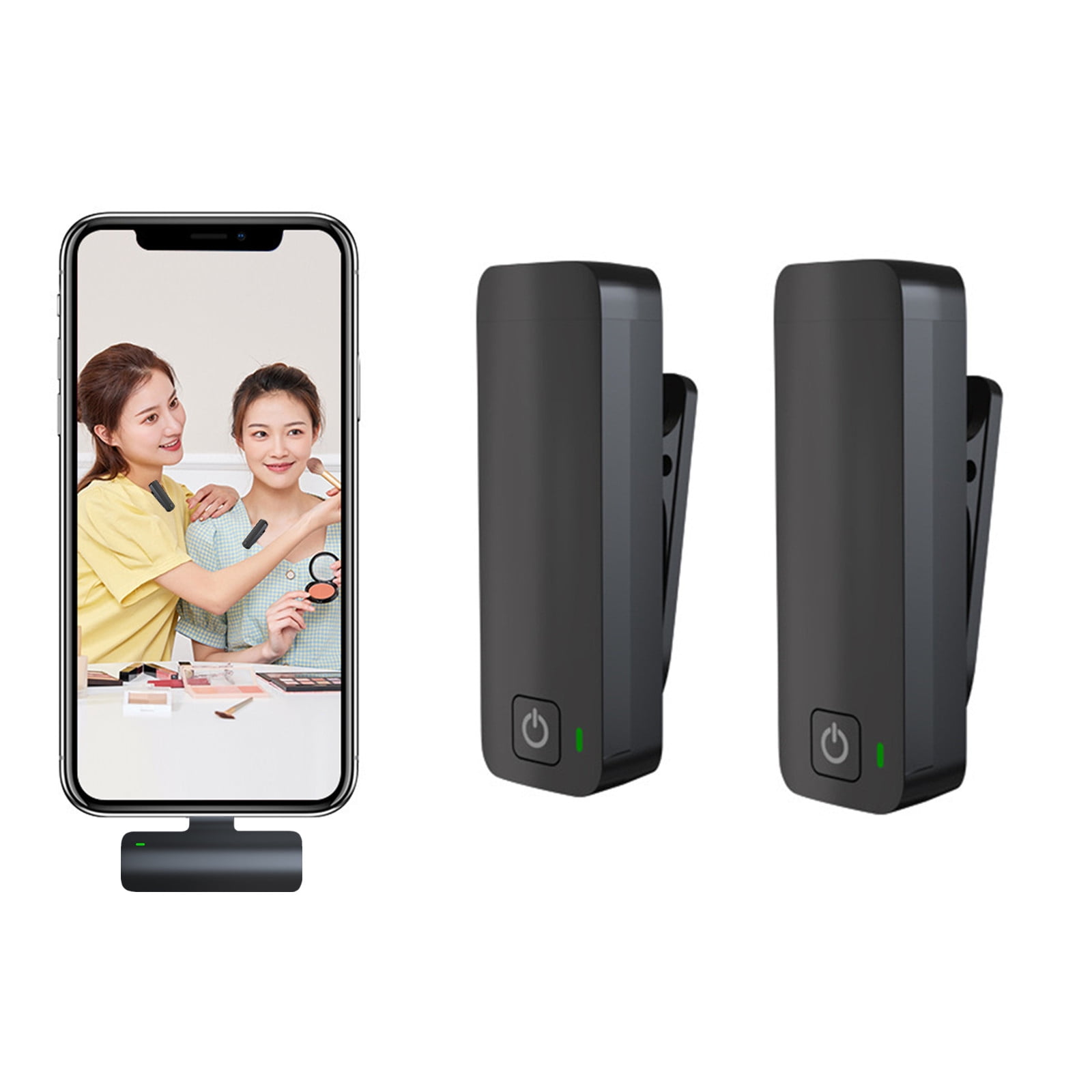 Today’s Special Offer, Wireless Lavalier Microphone, 2 Mini Microphones ...