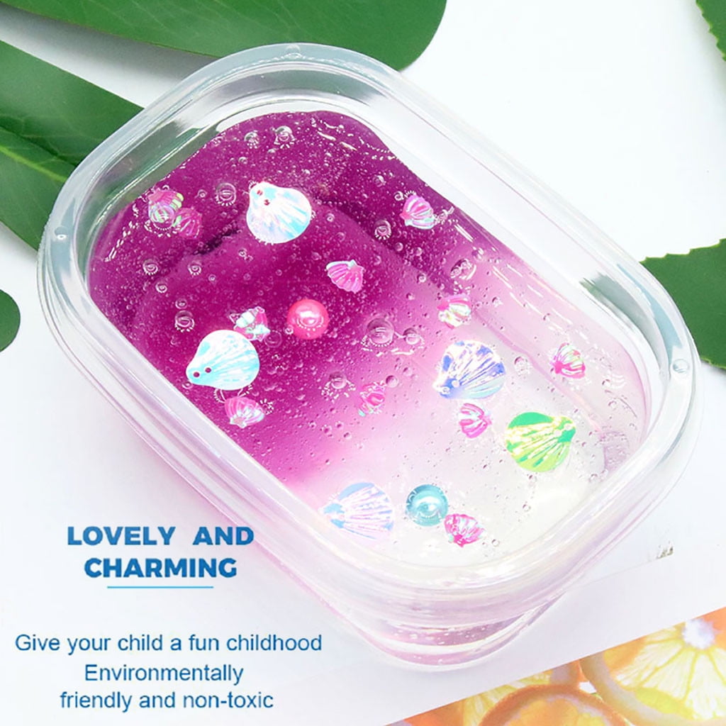 Todays Clearance Deals Prime! 280ml DIY Slime Toy Kit with Gradient ...