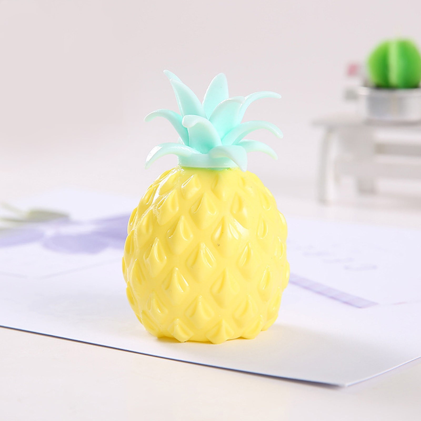 Todays Clearance Deals Prime! Novel Pineapple Decompression Toy – Office Stress Relief Toy, Fun ...