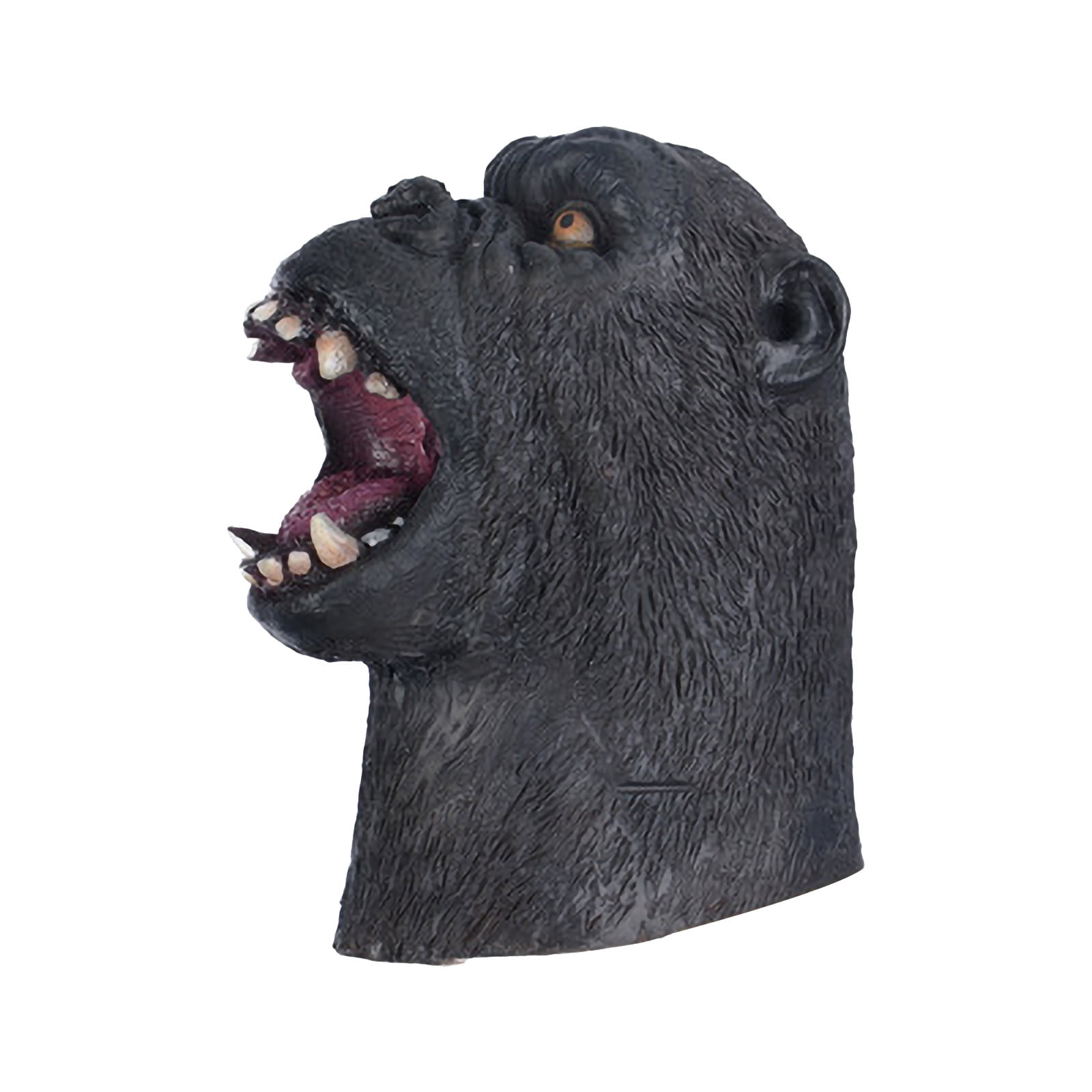 Orangutan vs Lizard Hand Puppet, Soft Simulation Rubber Puppet for Kids ...