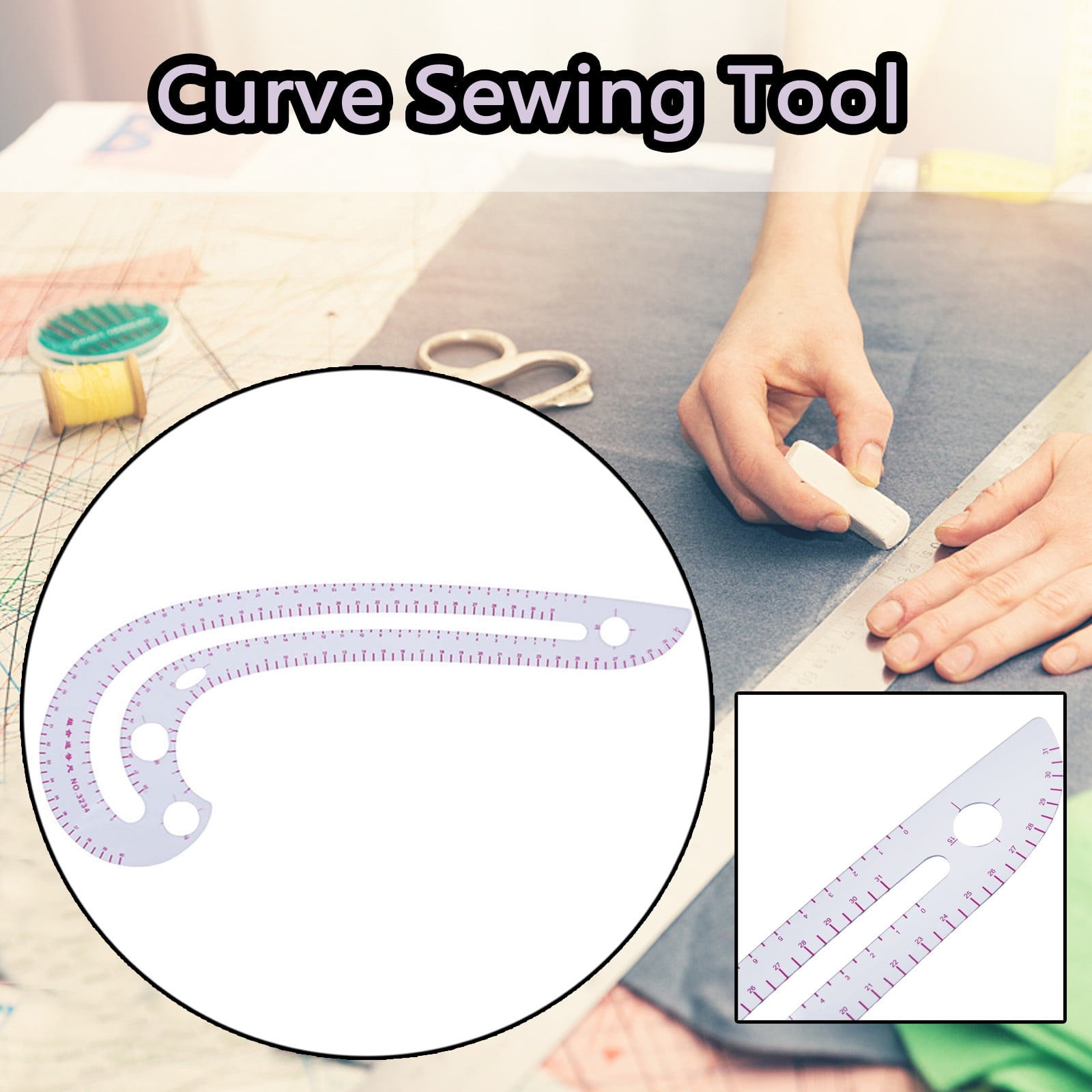Todays Deals!YINGYUN Plot Soft RulerSewing Sample Ruler Cutting Ruler ...