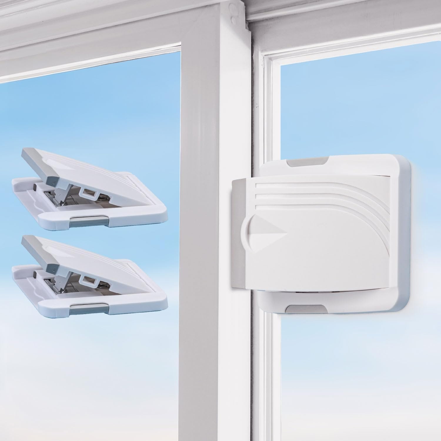 Todays Kids Sliding Glass Door Lock 2 Pack - Child Proof Lock for ...