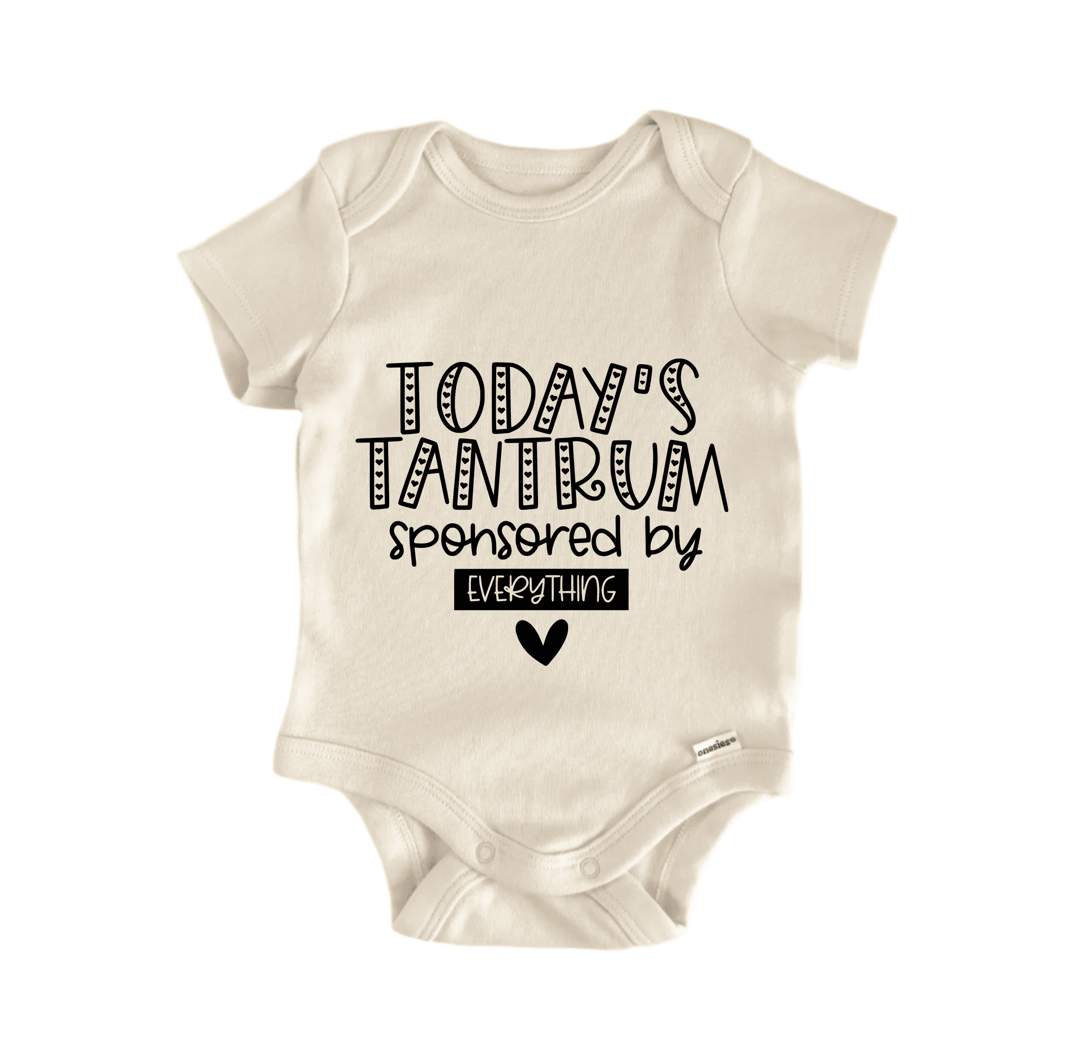 Todays Tantrum Sponsored By Everything - Baby Boy Girl Clothes Funny ...