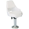 Todd 7800-15 Freeport Model 200 White Boat Seat Chair Package - Walmart.com
