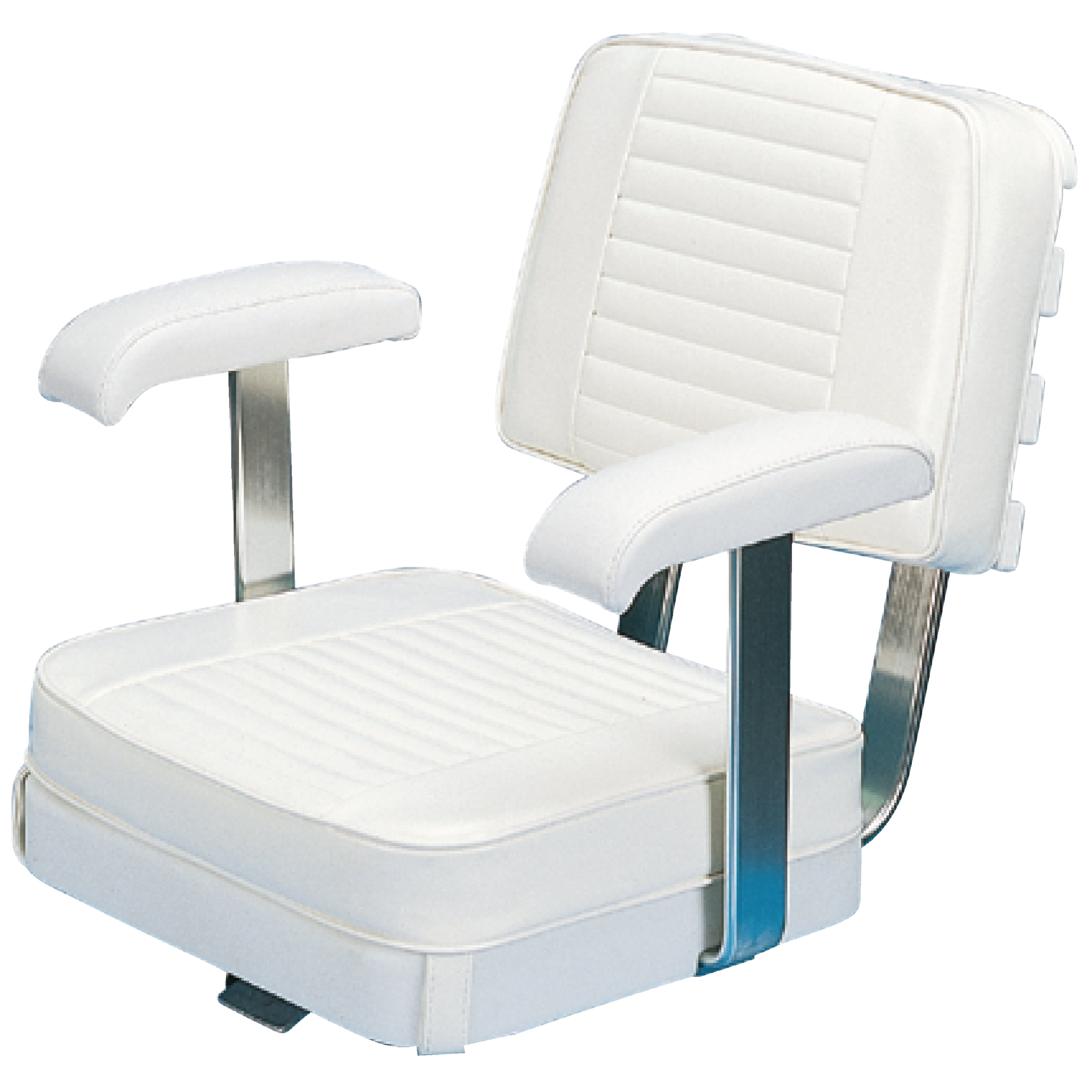 Todd 94-1500D White Gloucester Deluxe Ladder Back Captain's Seat ...