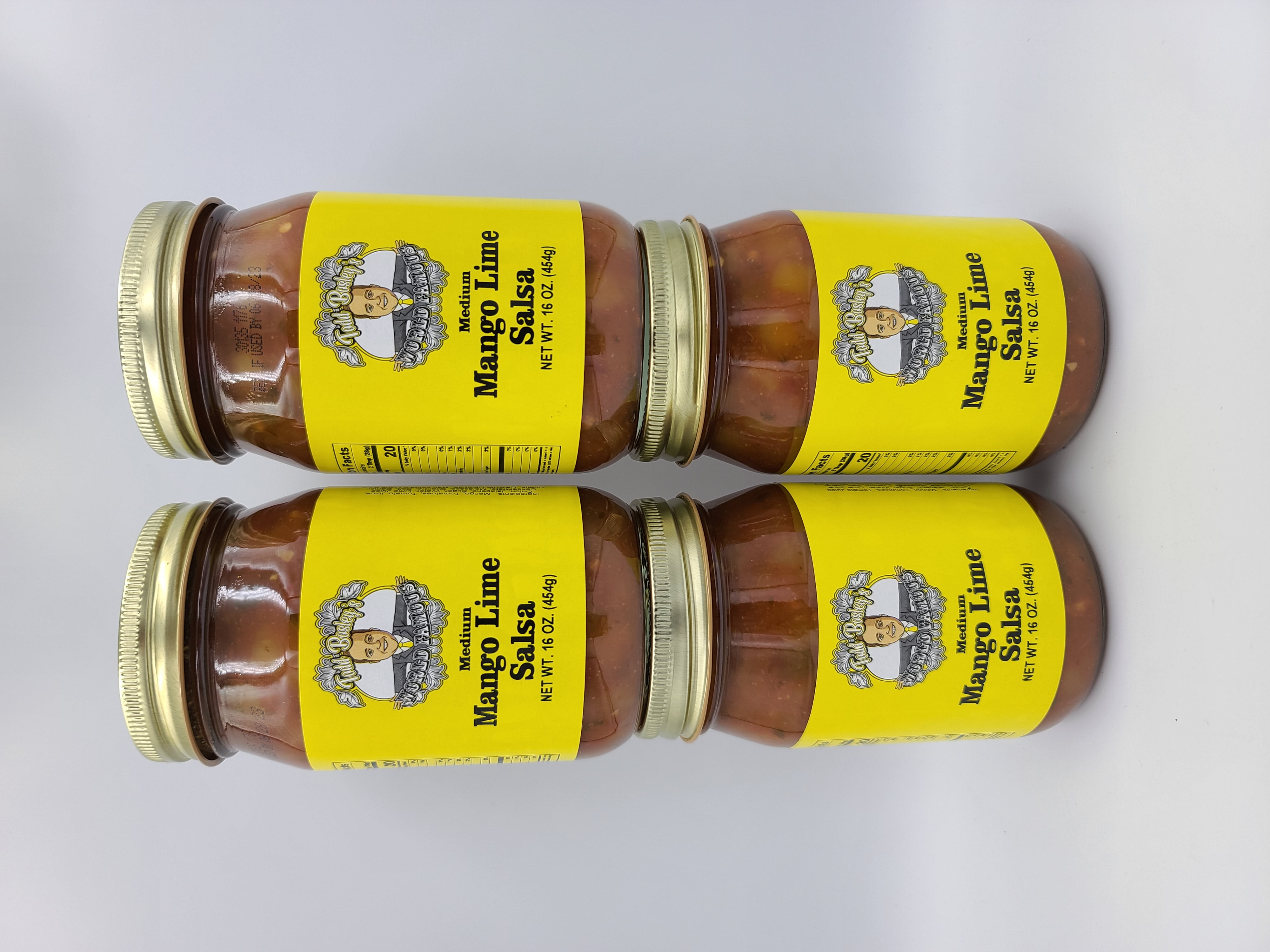 Todd Bosley's World Famous Medium Mango Lime Salsa 4 Pack - Walmart.com