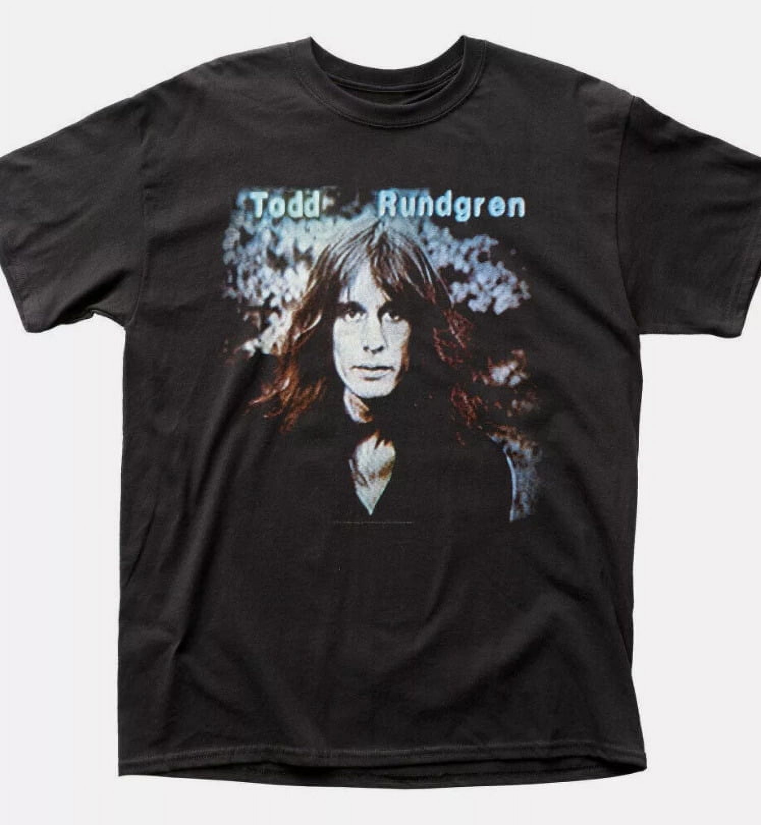 Todd Rundgren Mens Licensed Rock N Roll Music Band Retro Black T Shirt ...