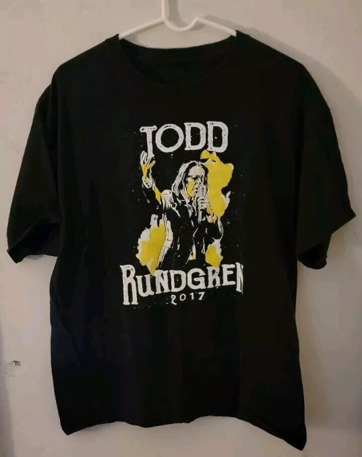 Todd Rundgren The Chivalrock Tour White Knight 2017 Concert T-shirt S ...