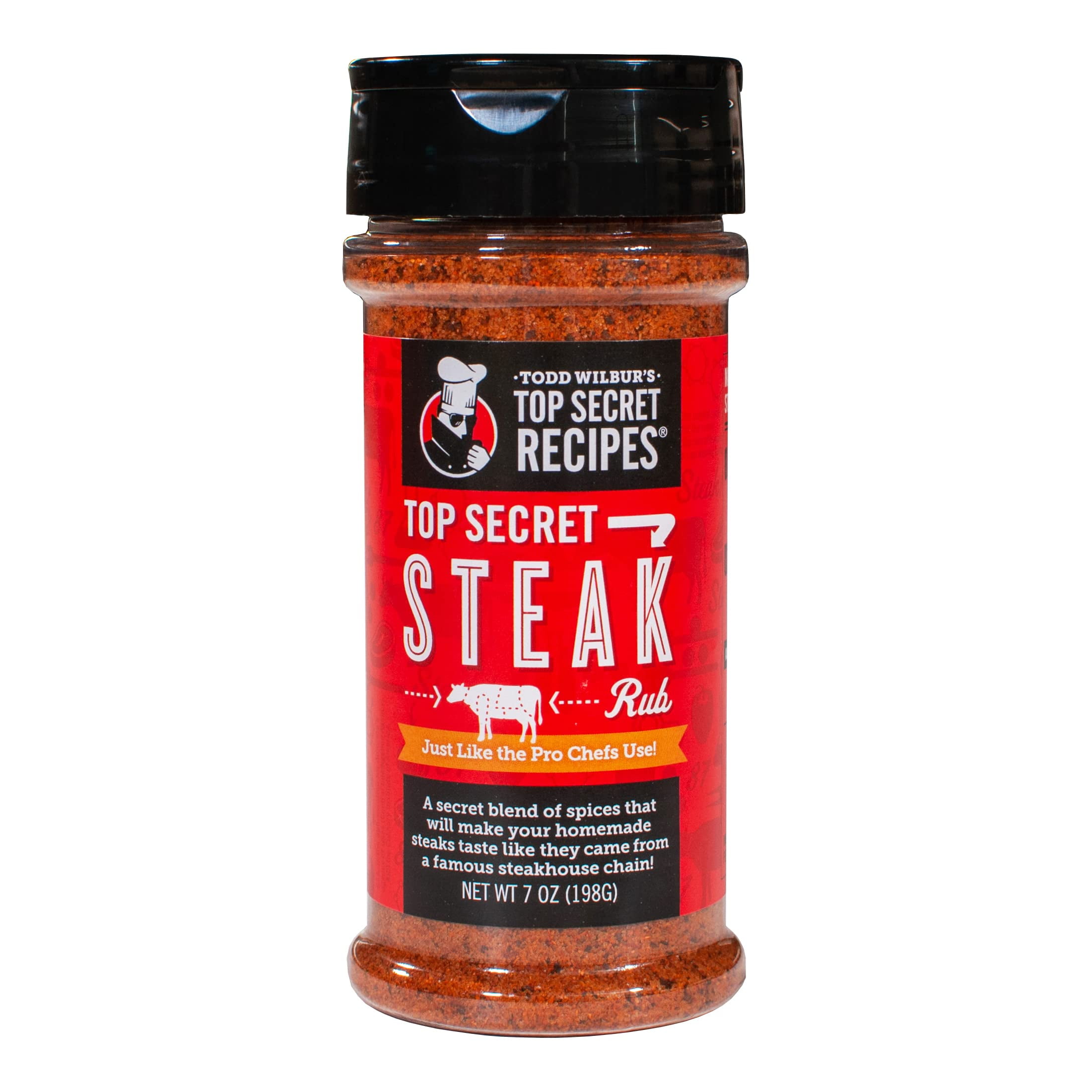 Todd Wilbur's Top Secret Recipes Steak Rub (Like Outback)- Famous ...
