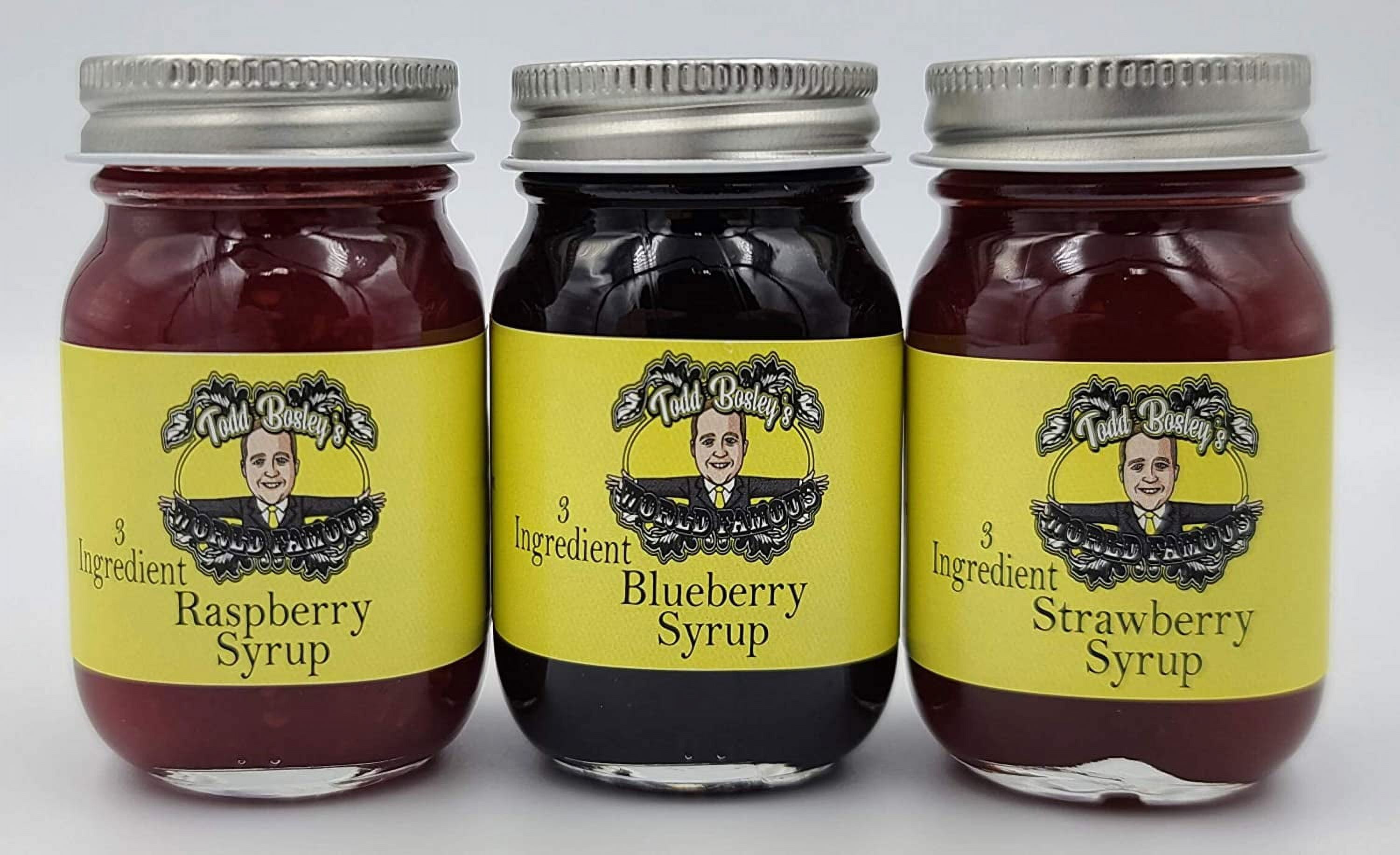 Todd 's World Famous 3 Ingredient Syrup Sampler Variety Gift Set ...