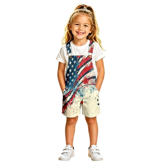 Toddler 4th Of July Jumpsuit Boys and Girls 250th Anniversary American ...