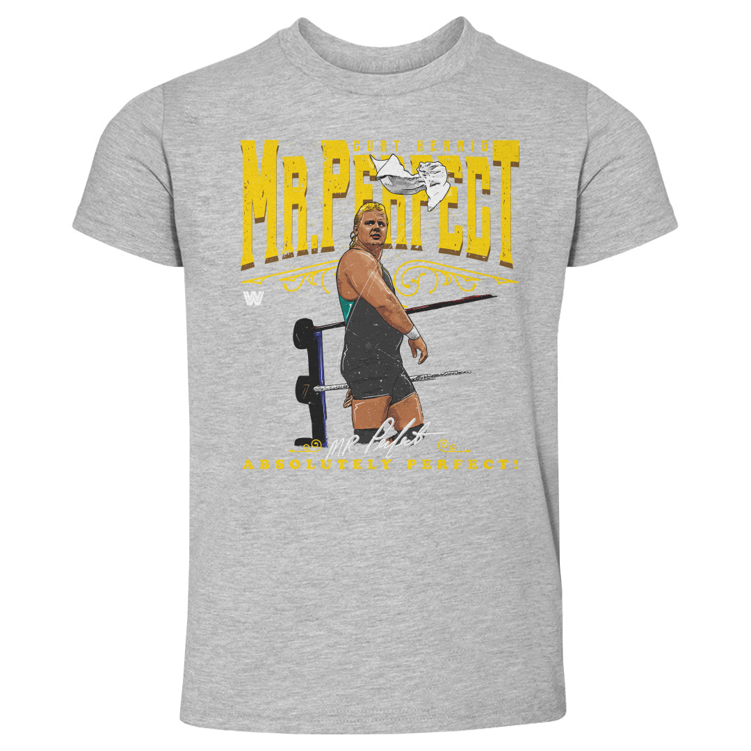 Toddler 500 Level Heather Gray Mr. Perfect Absolutely Perfect T-Shirt ...