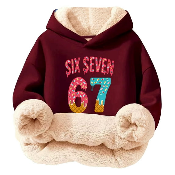 Toddler 6 7 Long Sleeve Hooded Rap Sweatshirt Hip-hop Graphic Hoodie ...