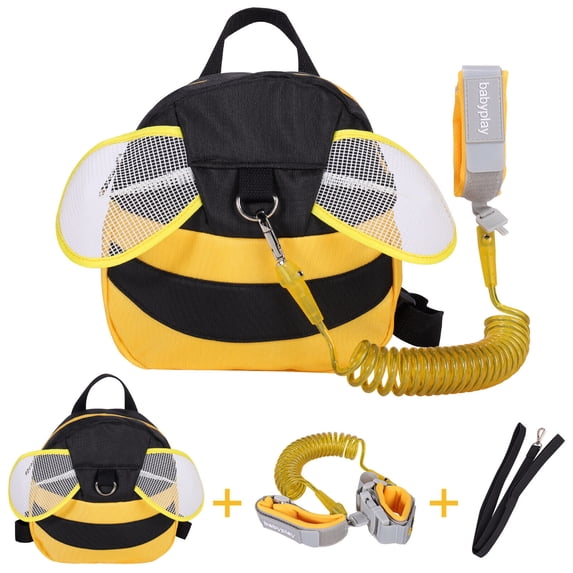 Toddler Baby Anti-Lost Backpack Walking Safety Belt Harness with Leash ...