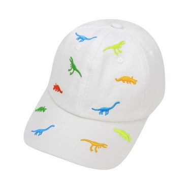 Toddler Baby Baseball Caps, Summer Dinosaur Embroidered Trucker Hats - Walmart.com