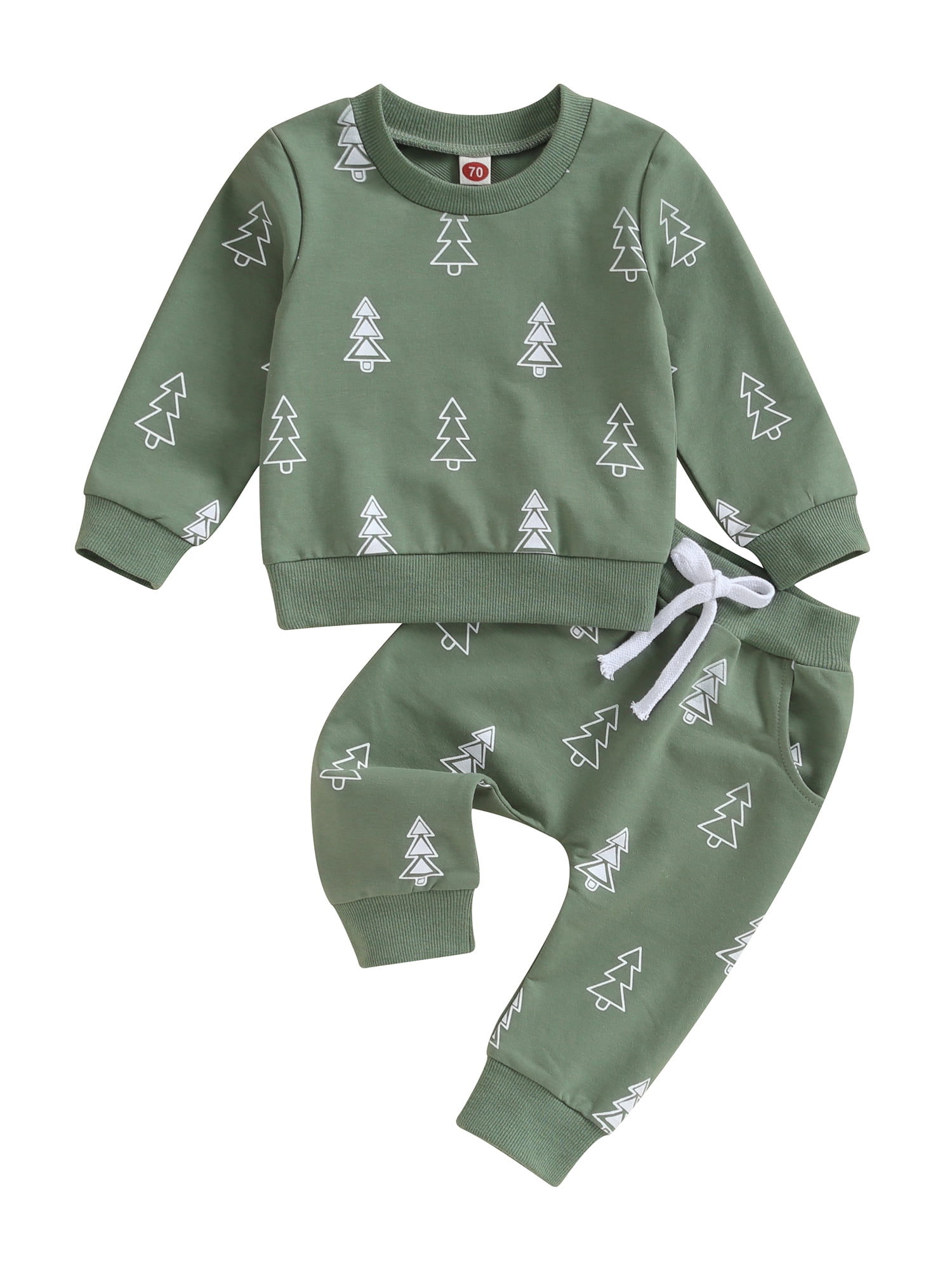 Toddler Baby Boy 2Pcs Christmas Clothes Set 3 6 12 18 24 Months 2T 3T ...