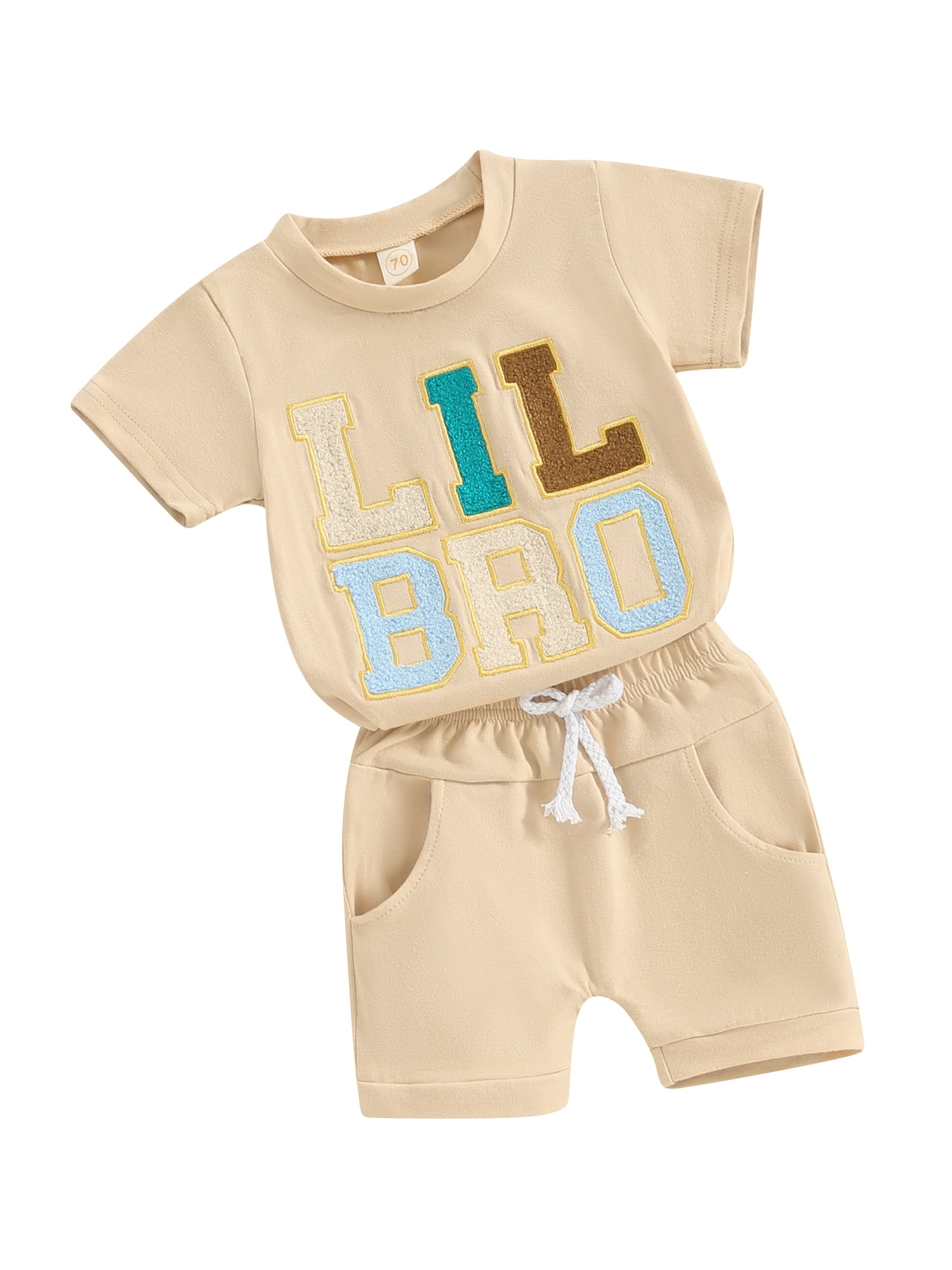 Toddler Baby Boy Clothes Big Brother Little Brother Matching Outfits ...