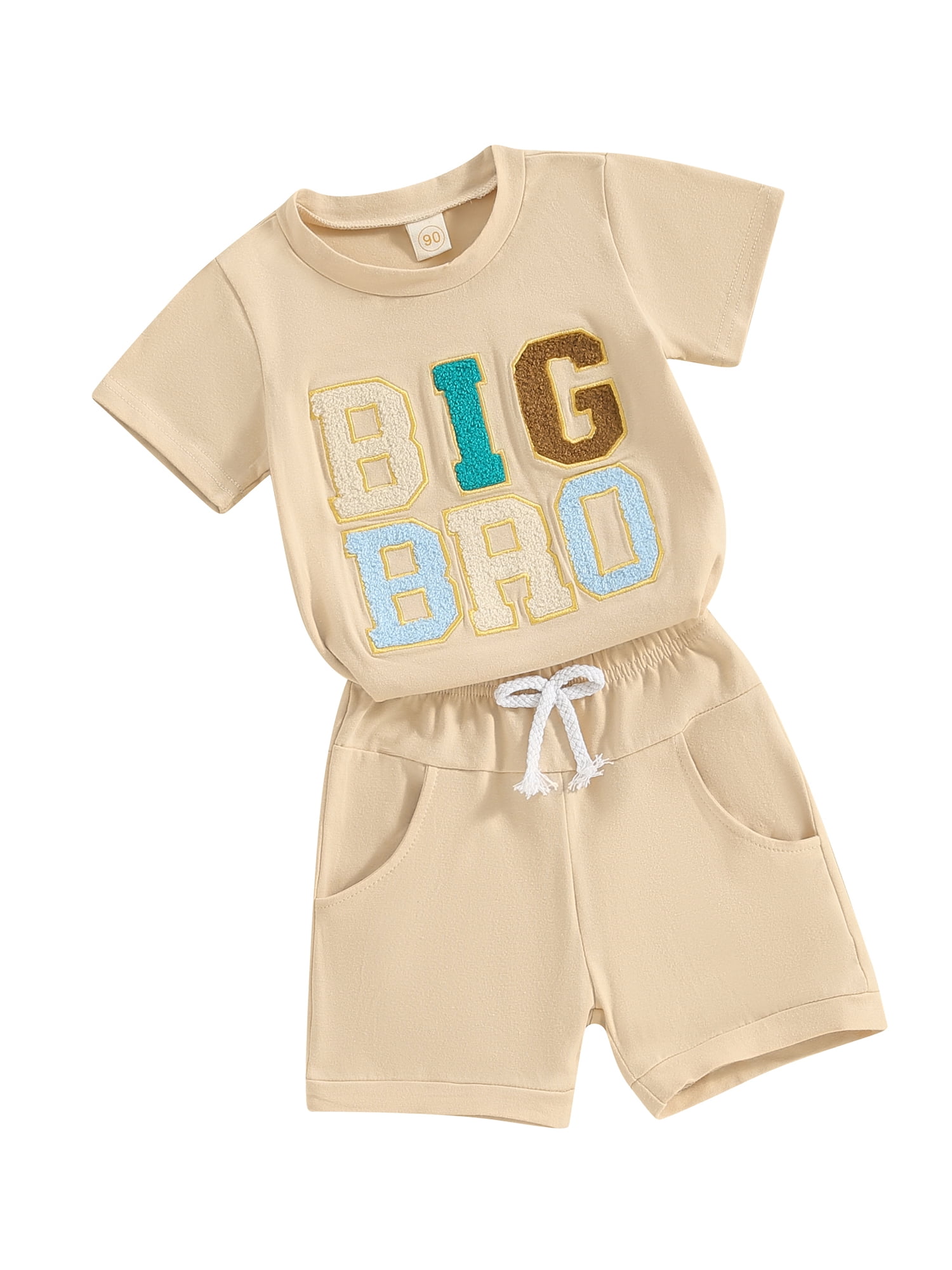 Toddler Baby Boy Clothes Big Brother Little Brother Matching Outfits ...