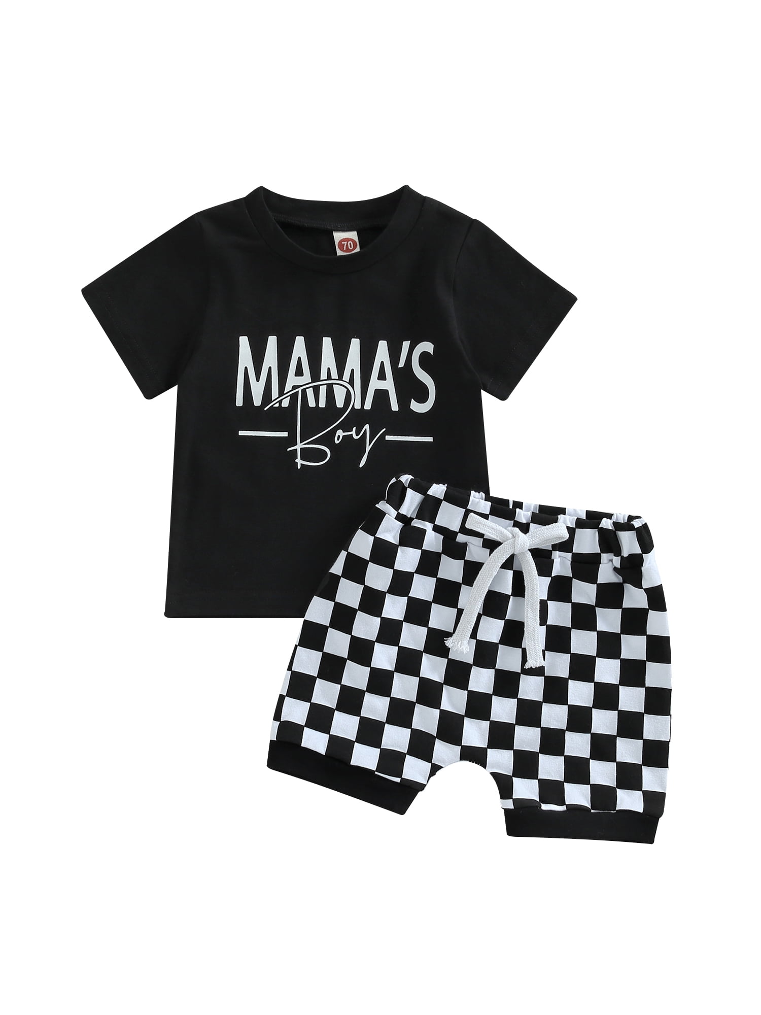 Toddler Baby Boy Summer Clothes Mamas Little Boy Short Sleeve T Shirt ...