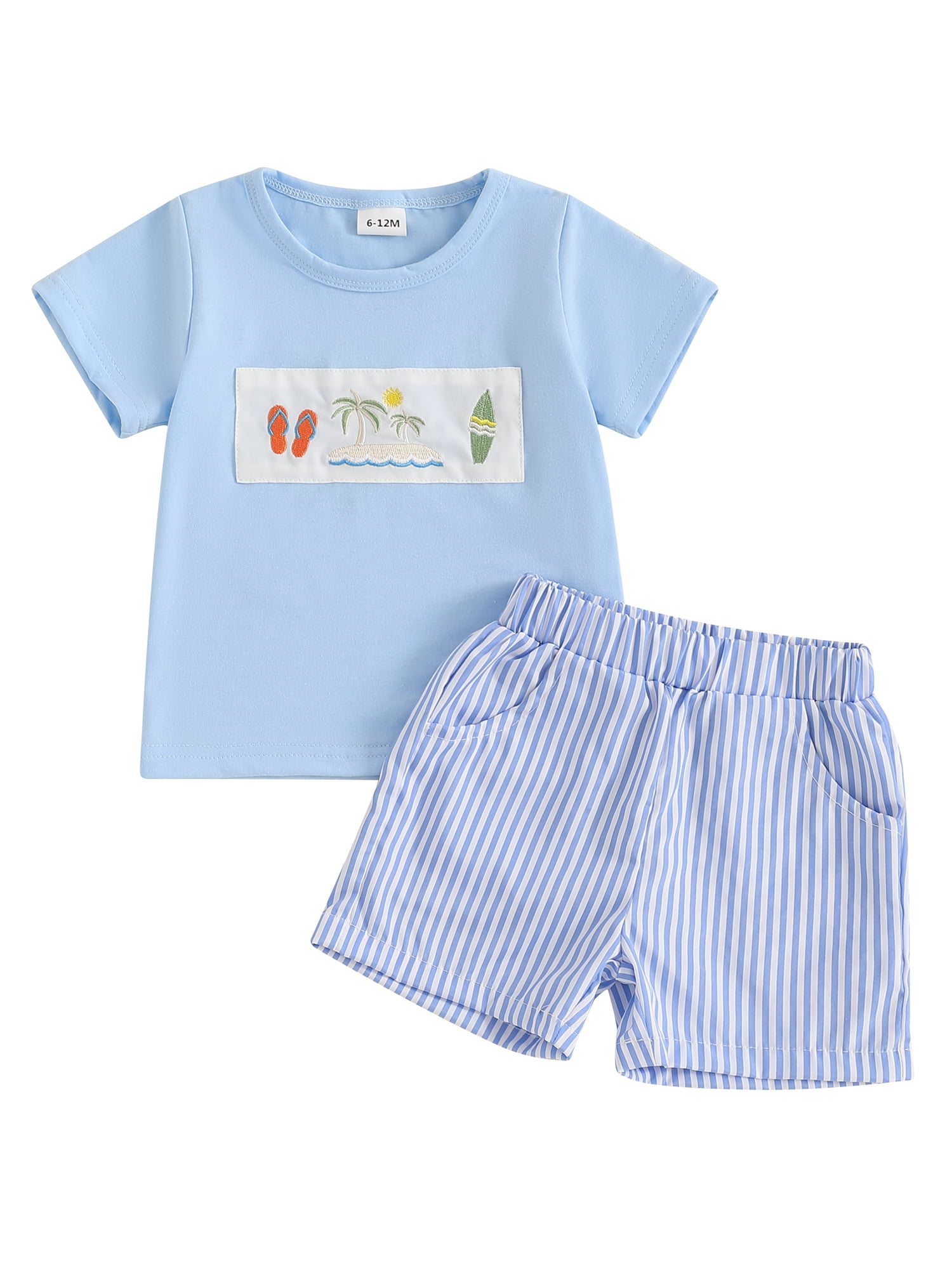 Toddler Baby Boy Summer Outfits 6 12 18 24 Months 2T 3T 4T Animal ...