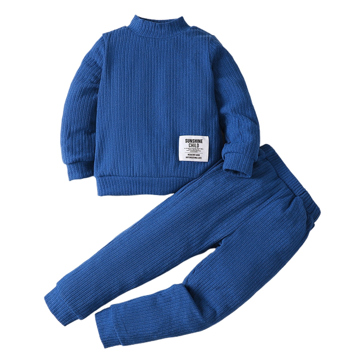 Toddler Baby Boys Clothes 4T Boys Outfits 4T Boys Long Sleeve Solid ...