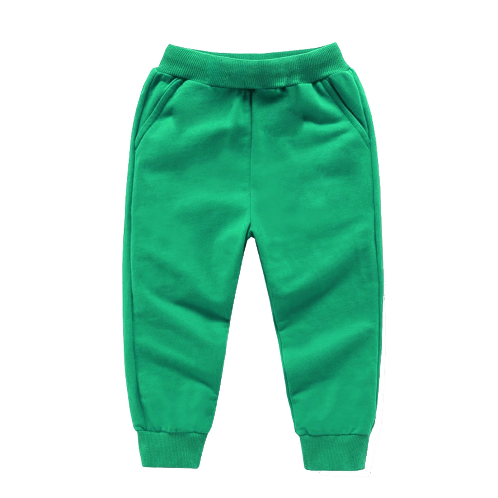 Toddler Baby Boys Girls Candy Color Solid Color Leggings Casual Kids ...