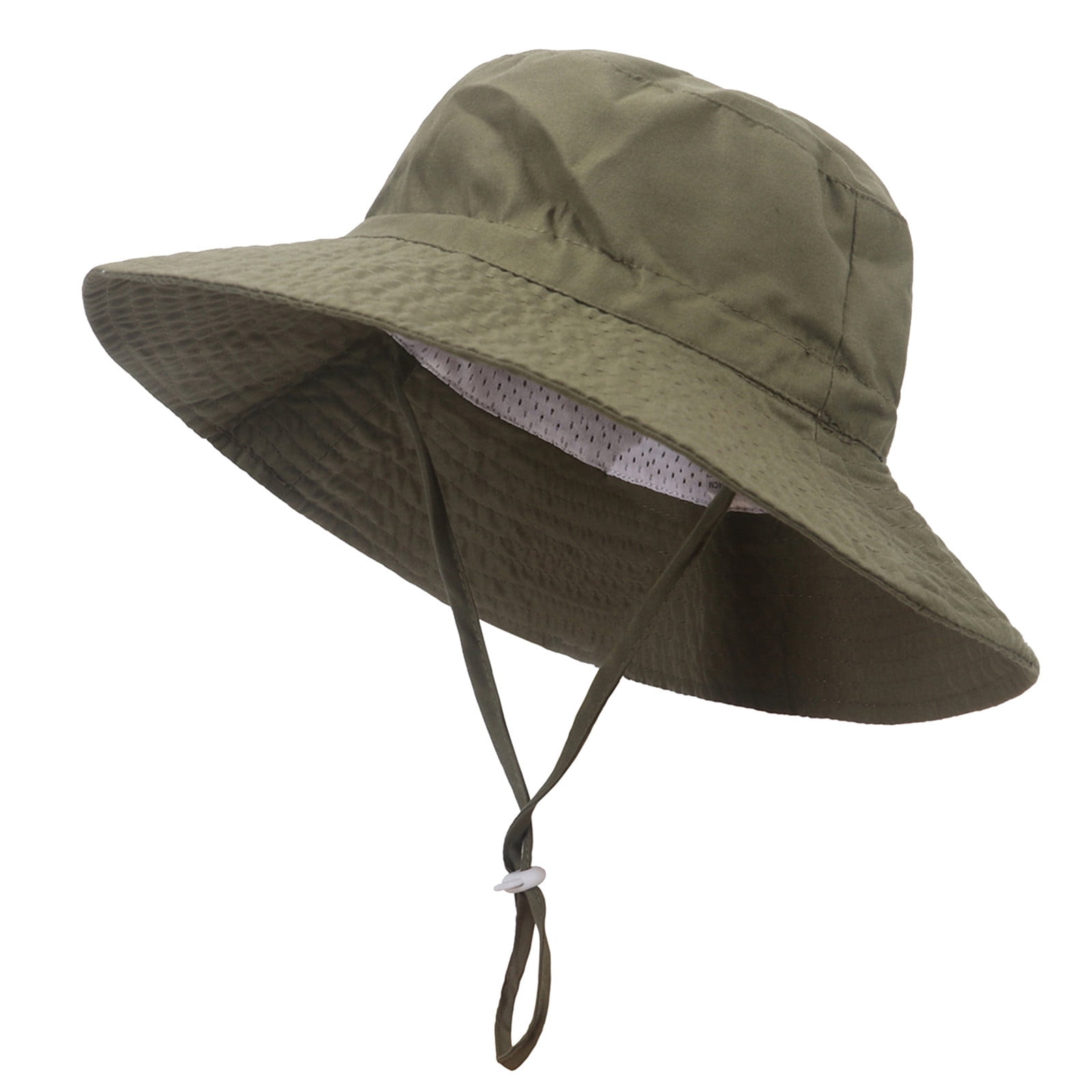 Toddler Baby Boys Girls Floppy Sun Hat Solid Color Sun Protection Wide ...