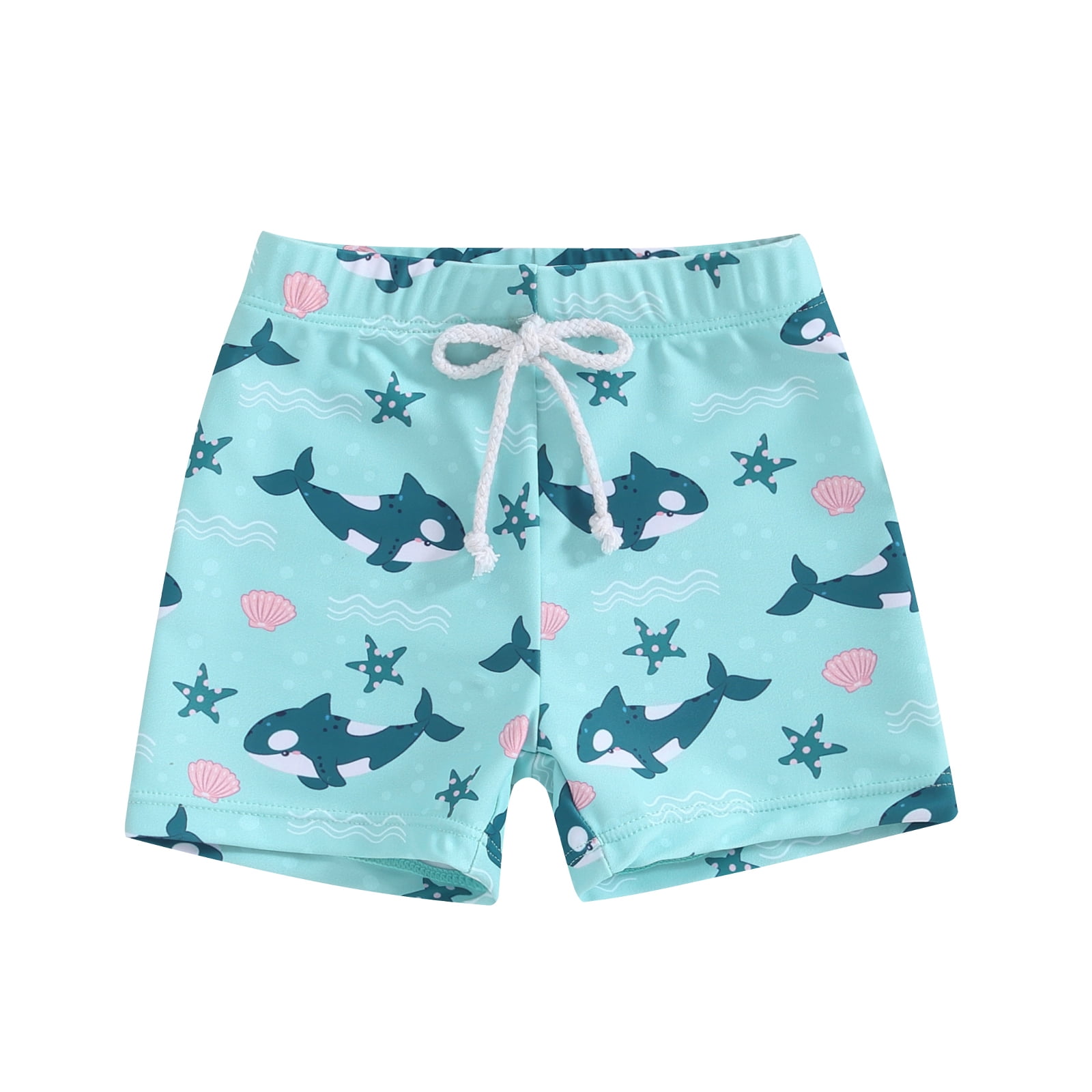 Toddler Baby Boys Swim Trunks Infant Shark Swim Shorts Little Boys ...