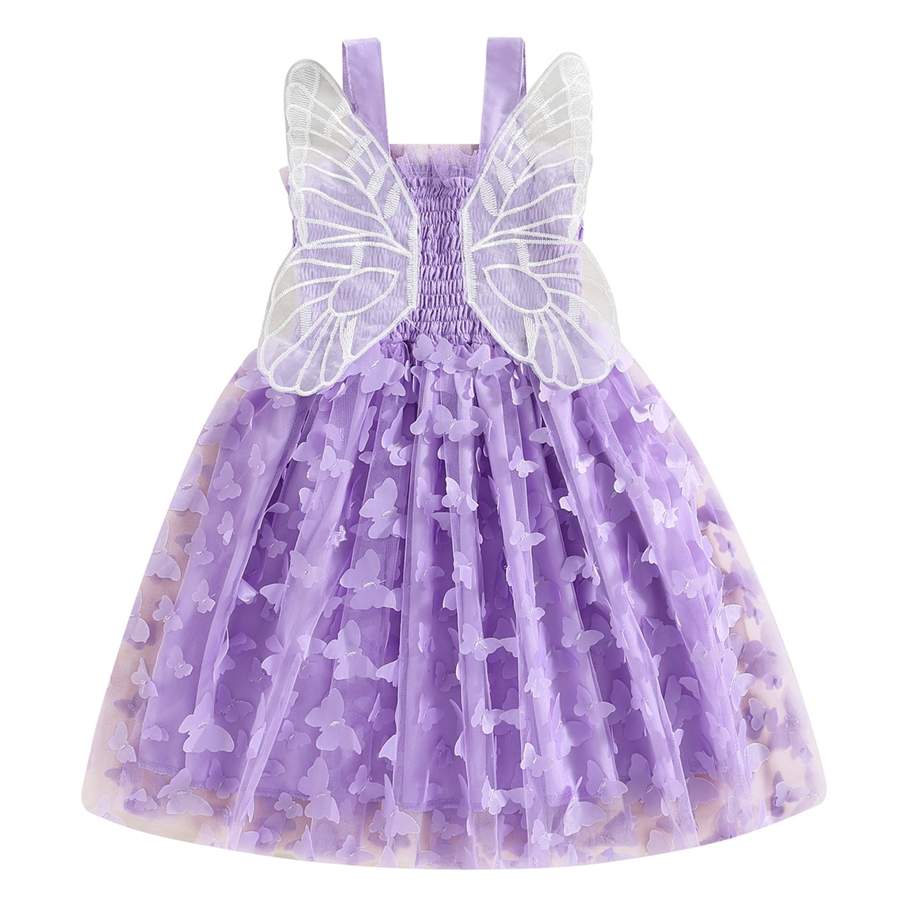 Toddler Baby Girl Butterfly Wings Dress Kids Girls Tulle Butterfly Wing ...