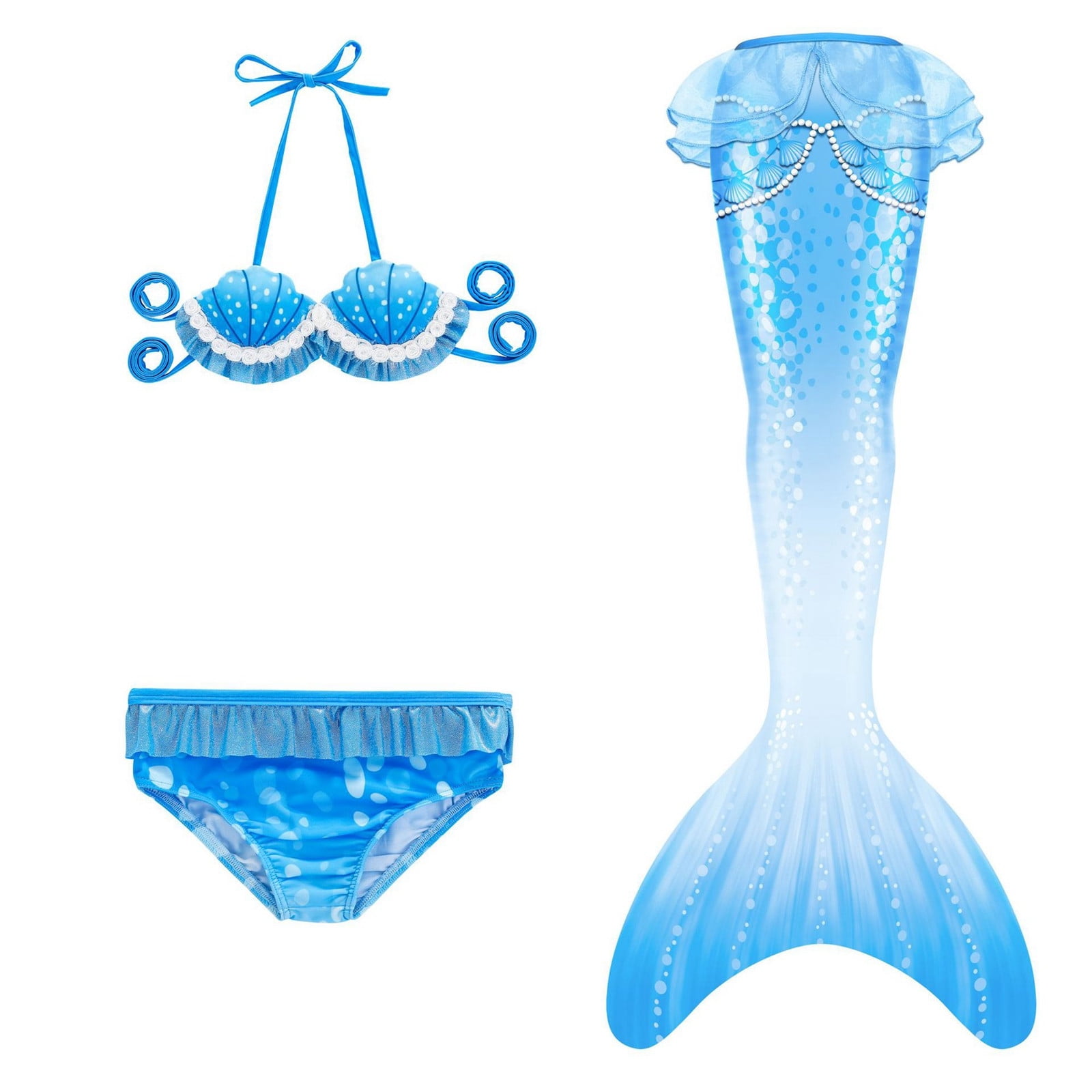 Toddler Baby Girl Swimsuit Bathing Suit Mermaid Bathing Suits Children ...