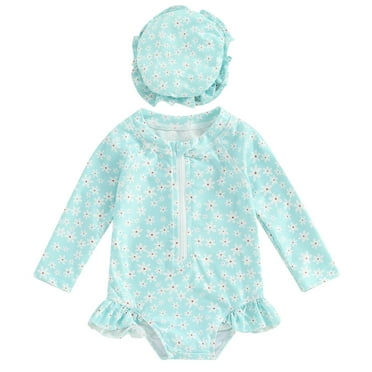 Baby & Toddler Girls Darling Daisy Rash Guard - Walmart.com