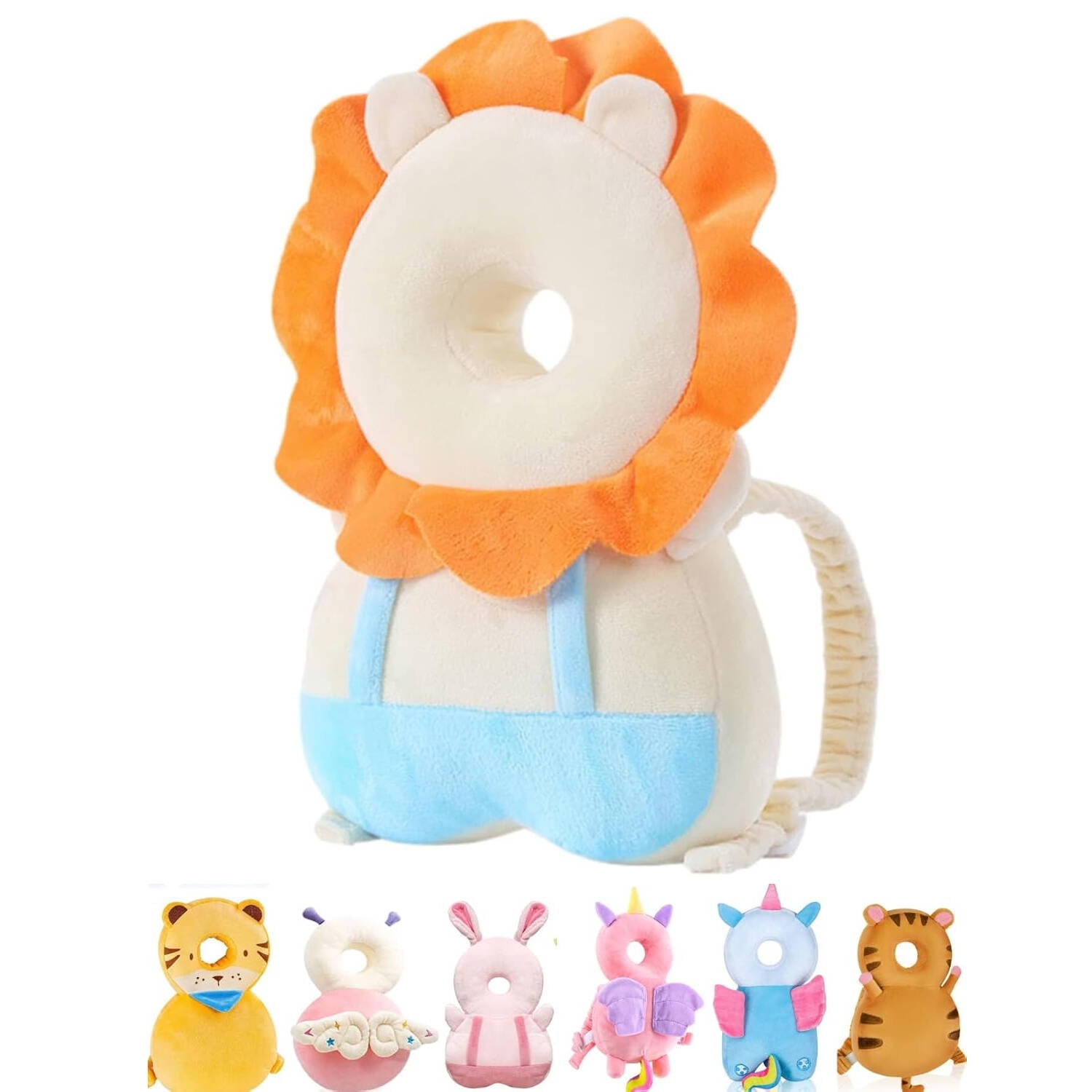 Toddler Baby Head Protector Cushion Backpack Wear - Soft & Lightweight ...