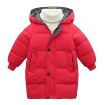 BJUTIR Toddler Little Girls Boys Warm Winter Snowsuit Hoodie Zip Thick Coats Jacket Outwear ...