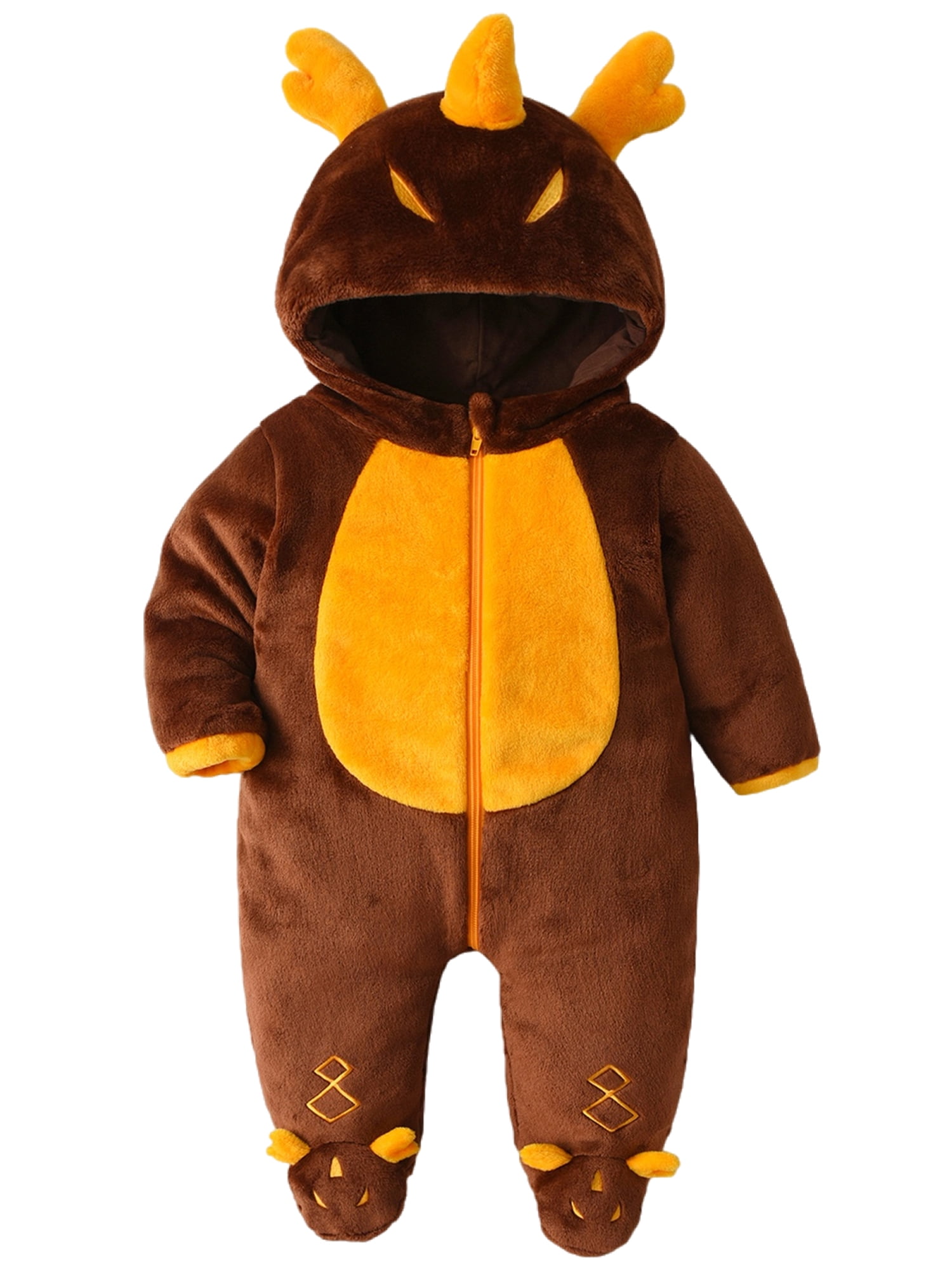 Toddler Baby Monkey/Dinosaur Animal Costume Halloween Christmas Pajamas ...