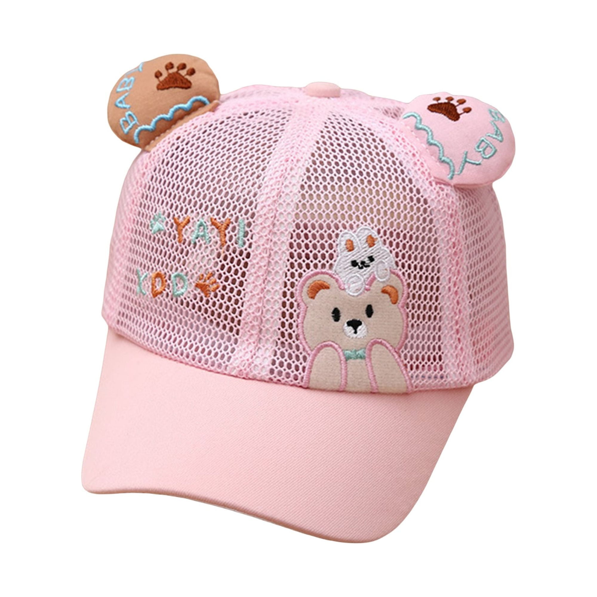 Toddler Baby Sun Hats Wide Brim Sun Protection Kid Baseball Hat ...