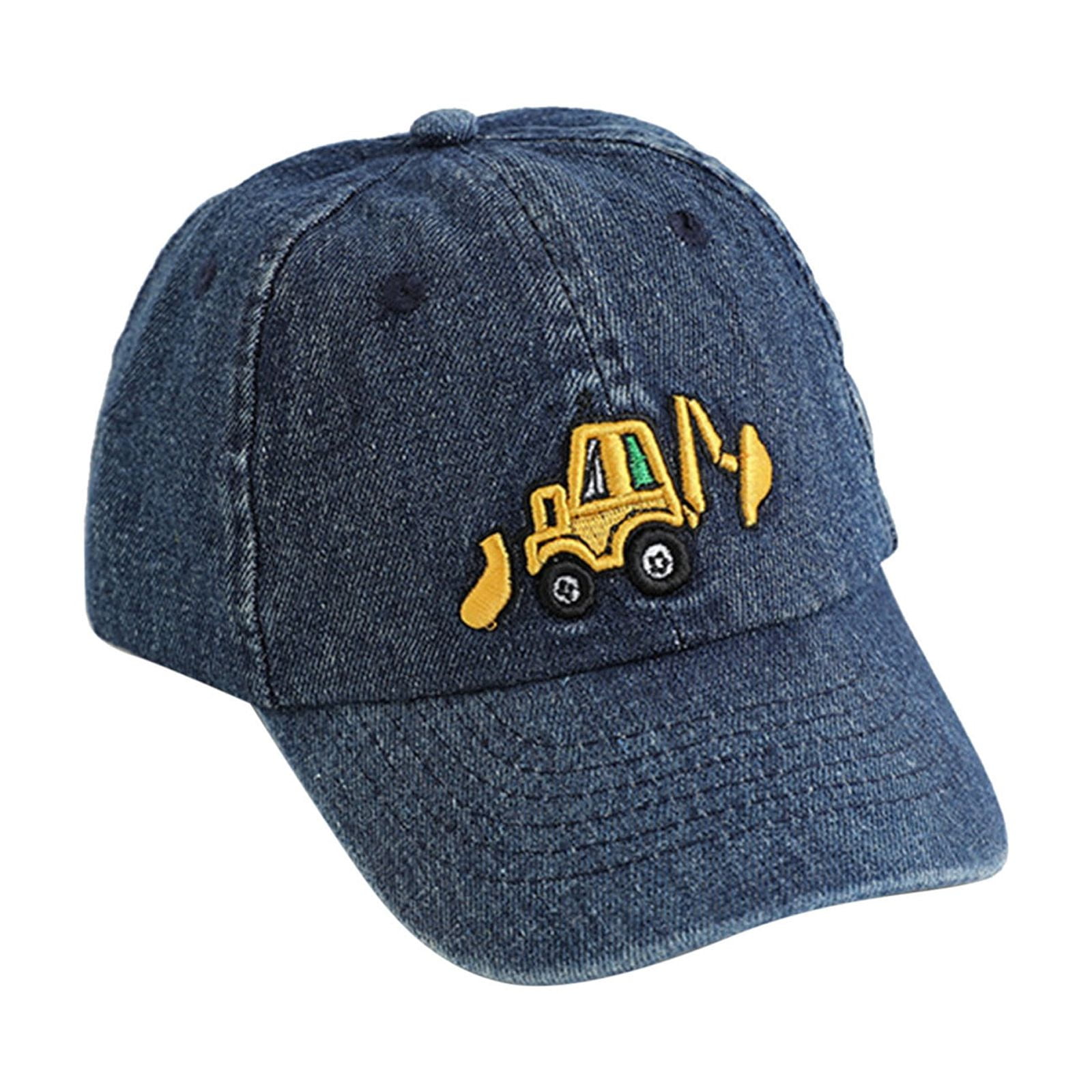 Toddler Baseball Hat Cute Embroidery Toddler Ball Cap Breathable ...