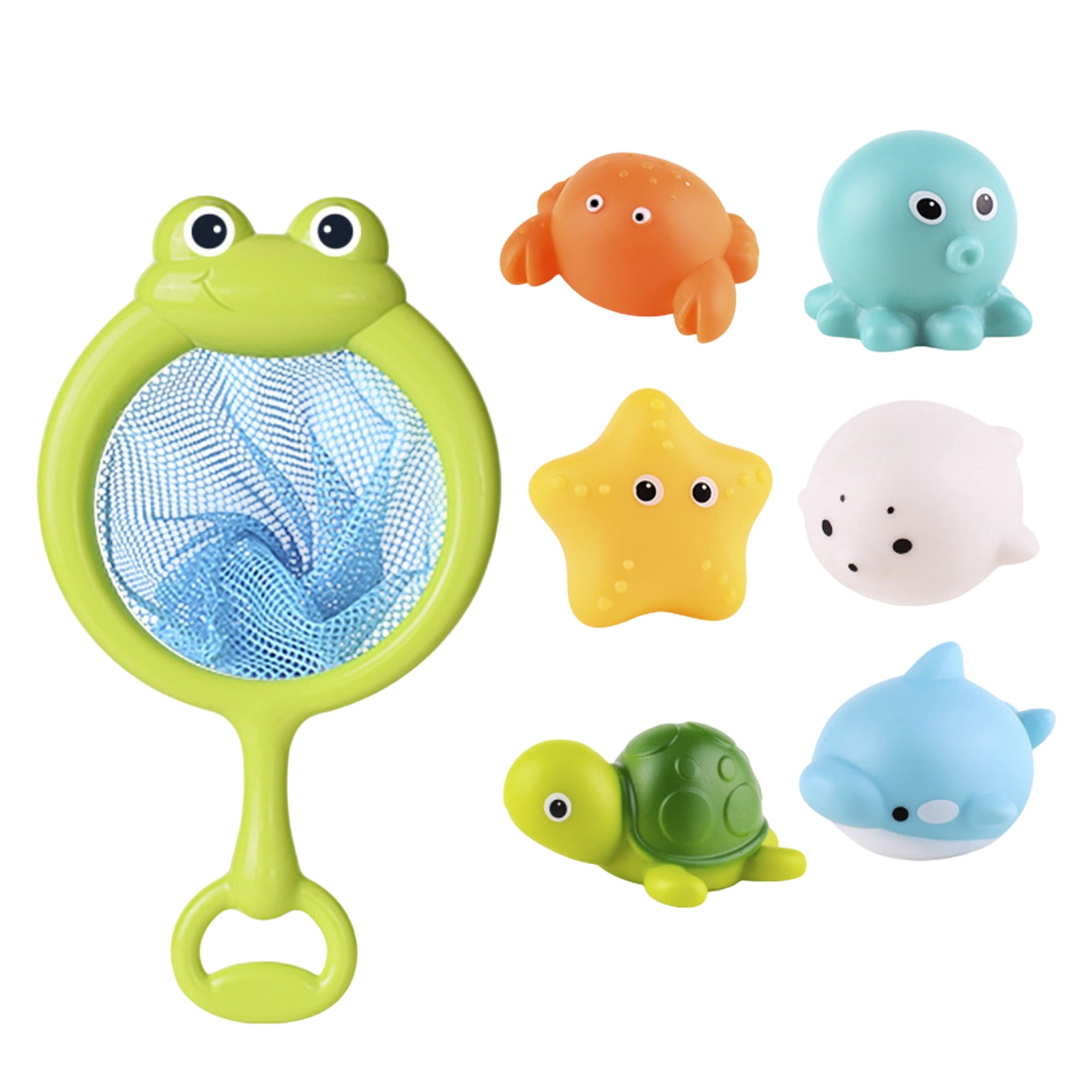 Toddler Bath Toy Set, Creative Spray Water Shower Toy, Shark Fishing ...