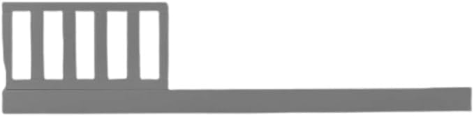 Toddler Bed Safety Guard Rail Conversion Kit for Sorelle Cribs (Gray ...