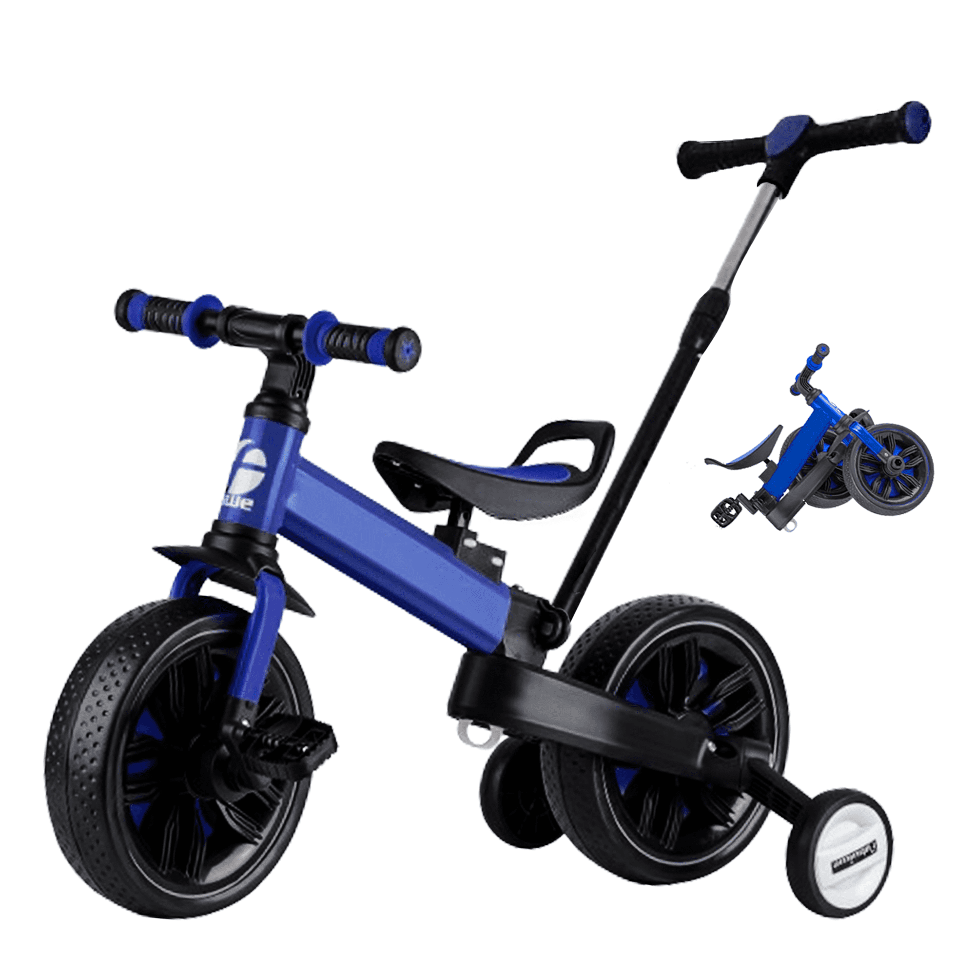 Toddler Bike with Push Handle, Tricycle for toddlers 2-6, 6 in 1 ...