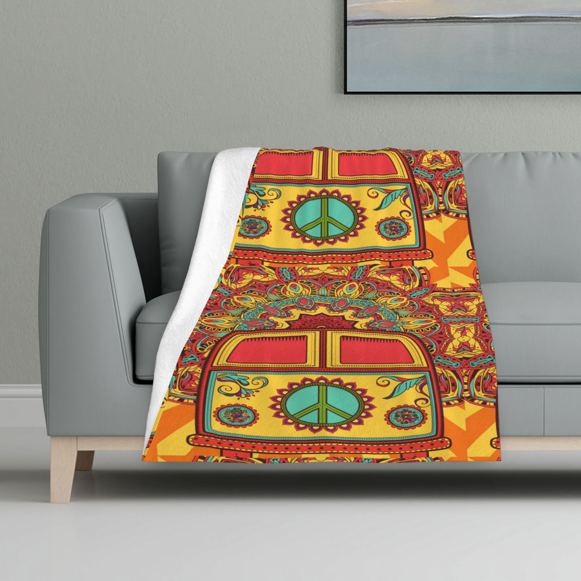 Toddler Blanket For Boys Girls Lightweight Baby Kids Blanket Cute Soft ...