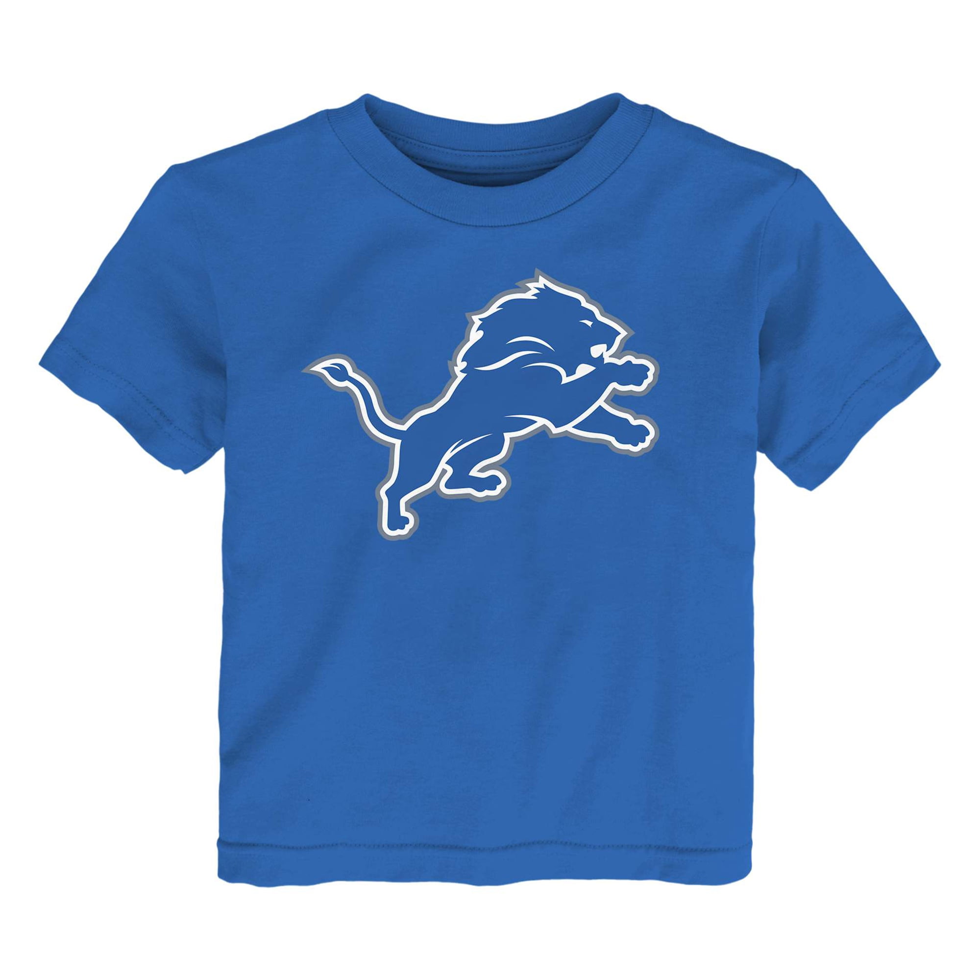 Toddler Blue Detroit Lions Primary Logo T-Shirt - Walmart.com