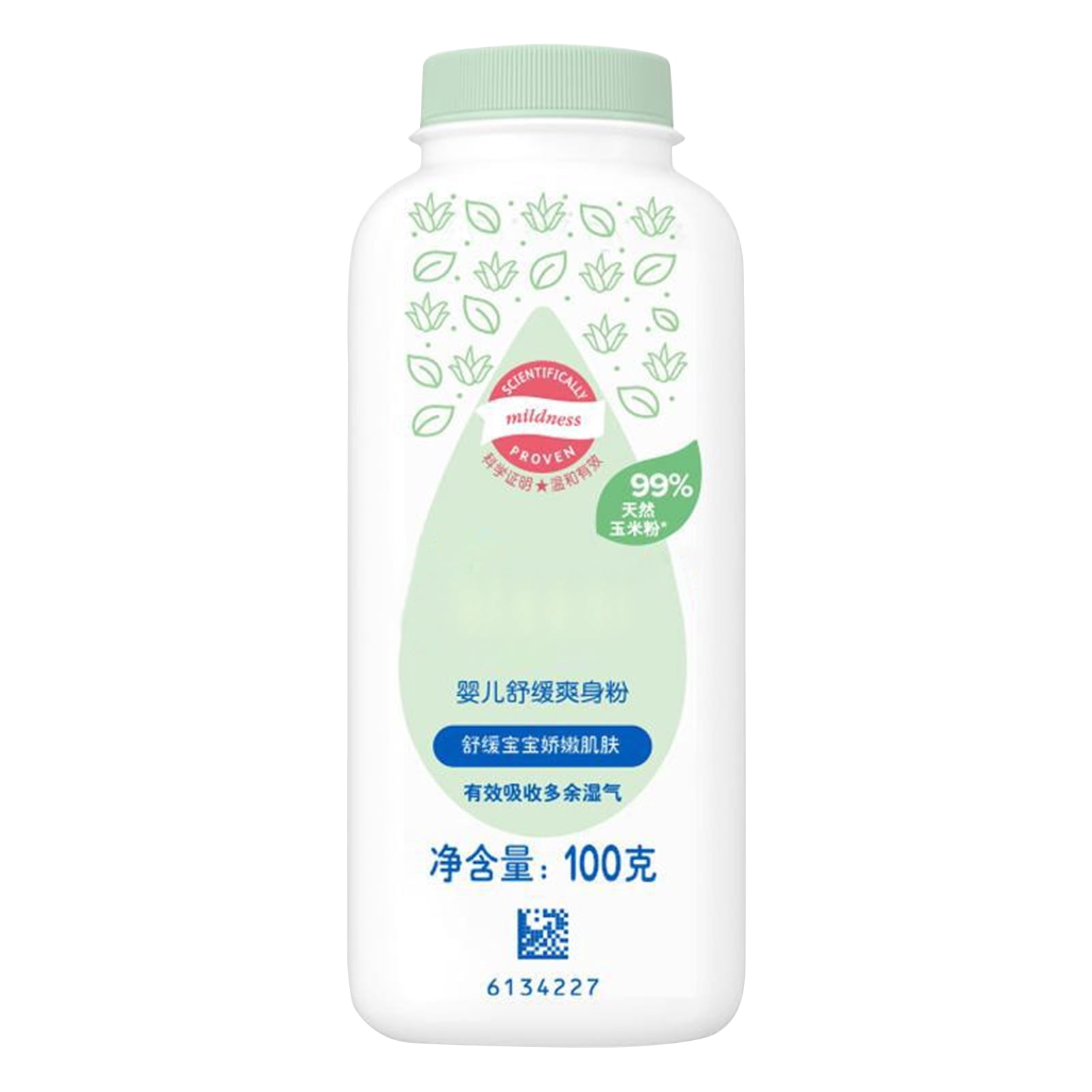 Toddler Body Powder,100g Organic Plant Ingredients Powder For Kids ...