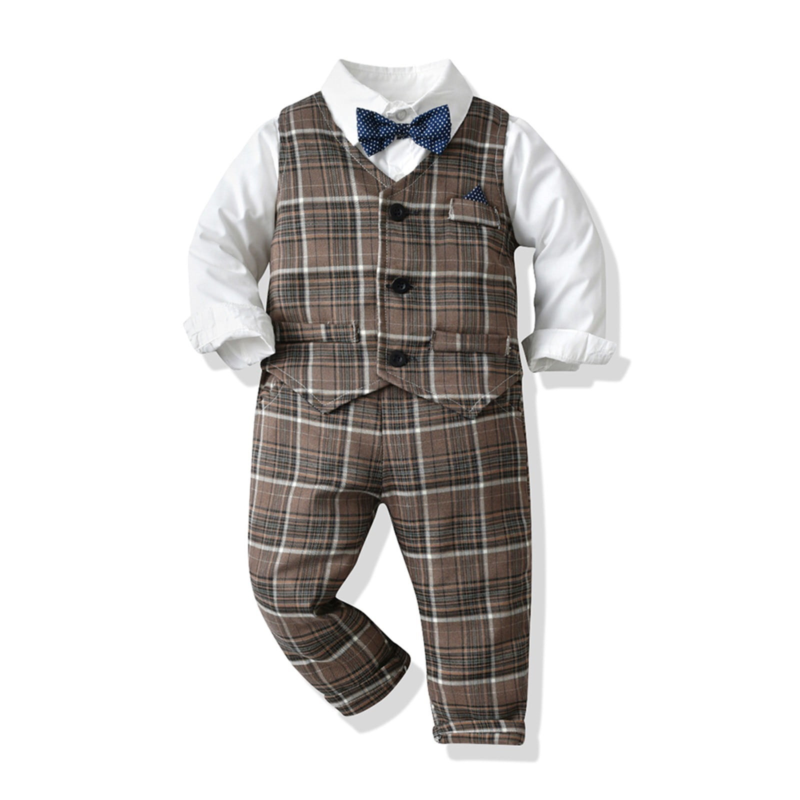 Toddler Boy Church Outfit Suspenders Toddler Baby Boy Outfits Boys ...