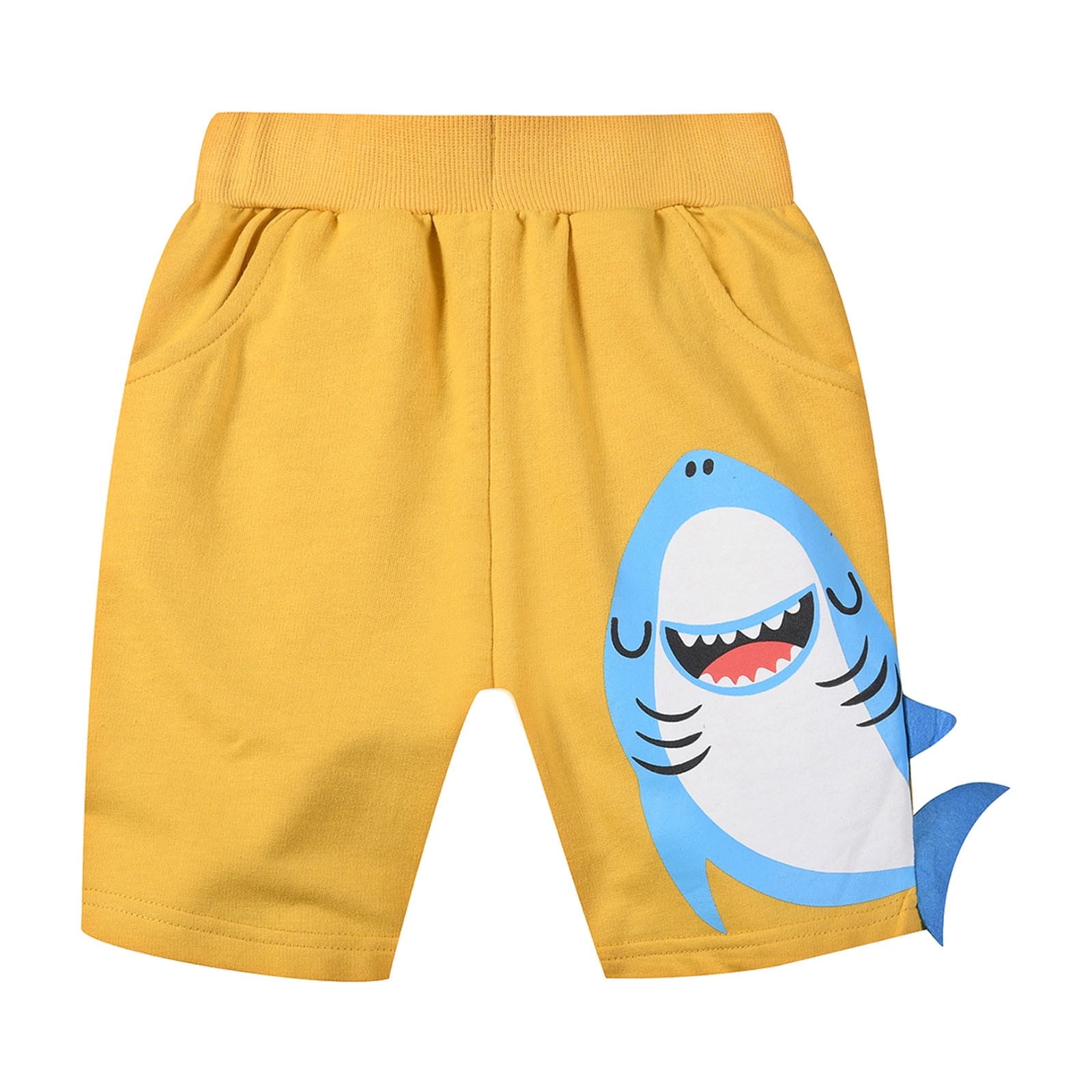 Toddler Boy Shorts 5-6 Years Cartoon Slacks Dinosaur Pattern Summer ...